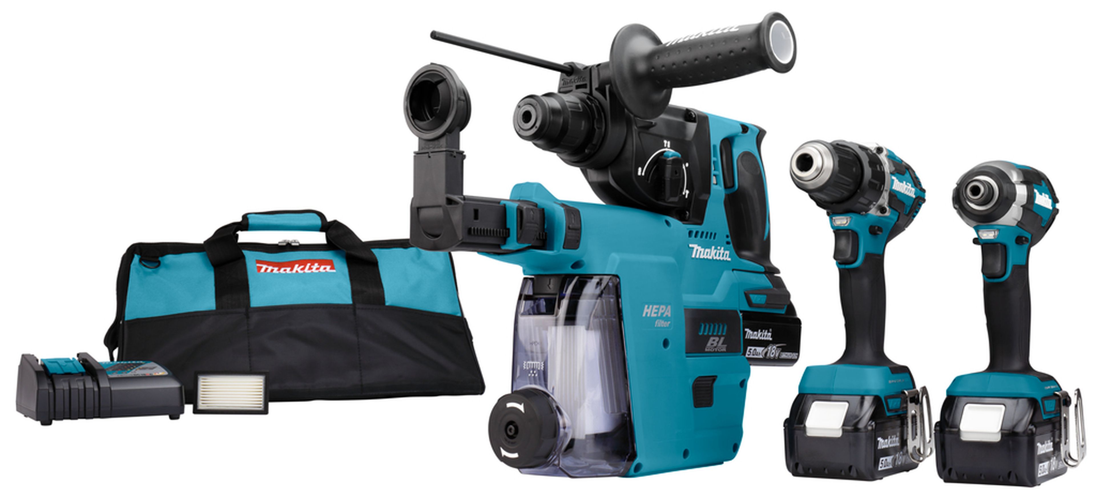 Makita 18 Volt Combiset voor (slag)schroev... | HBM Machines