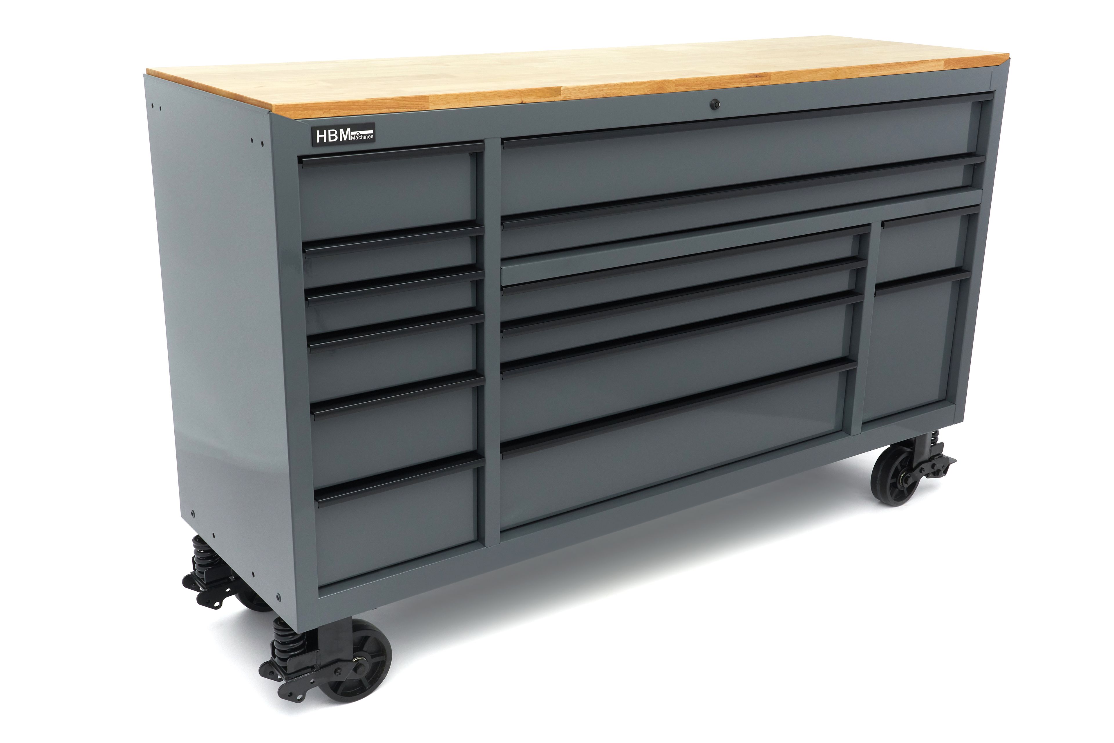 HBM Werkzeugwagen, 14 Schubladen, 182 cm, ... | HBM Machines