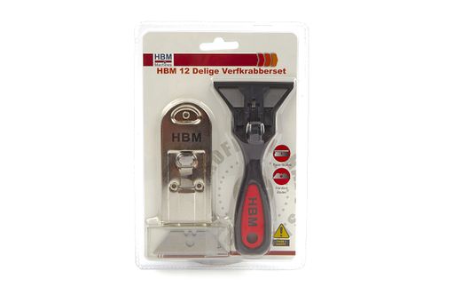 HBM 12 Delige Verfkrabber en Glasschrapers... | HBM Machines