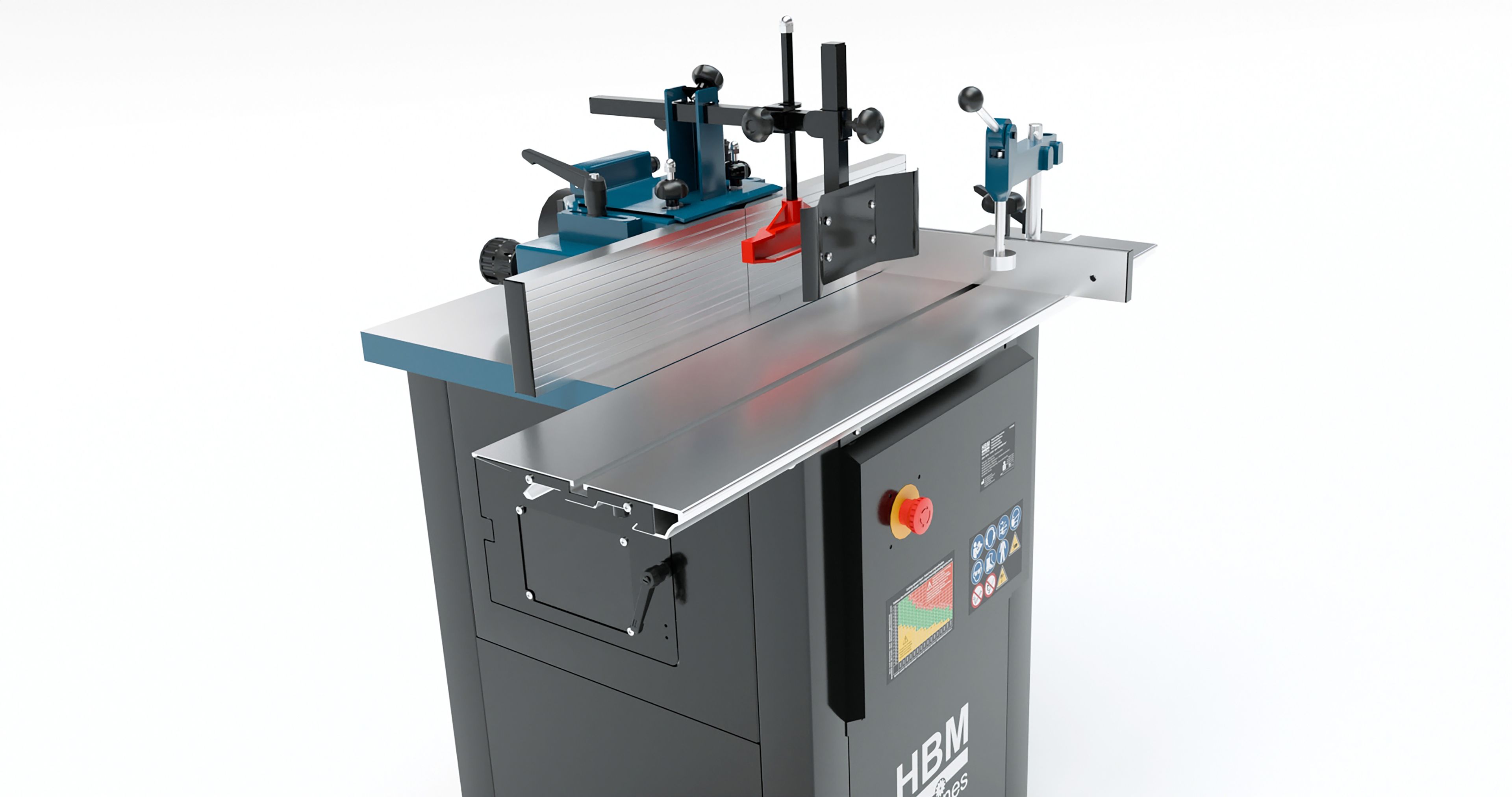 Fresadora de madera HBM 1500 Watt 400 Volt | HBM Machines