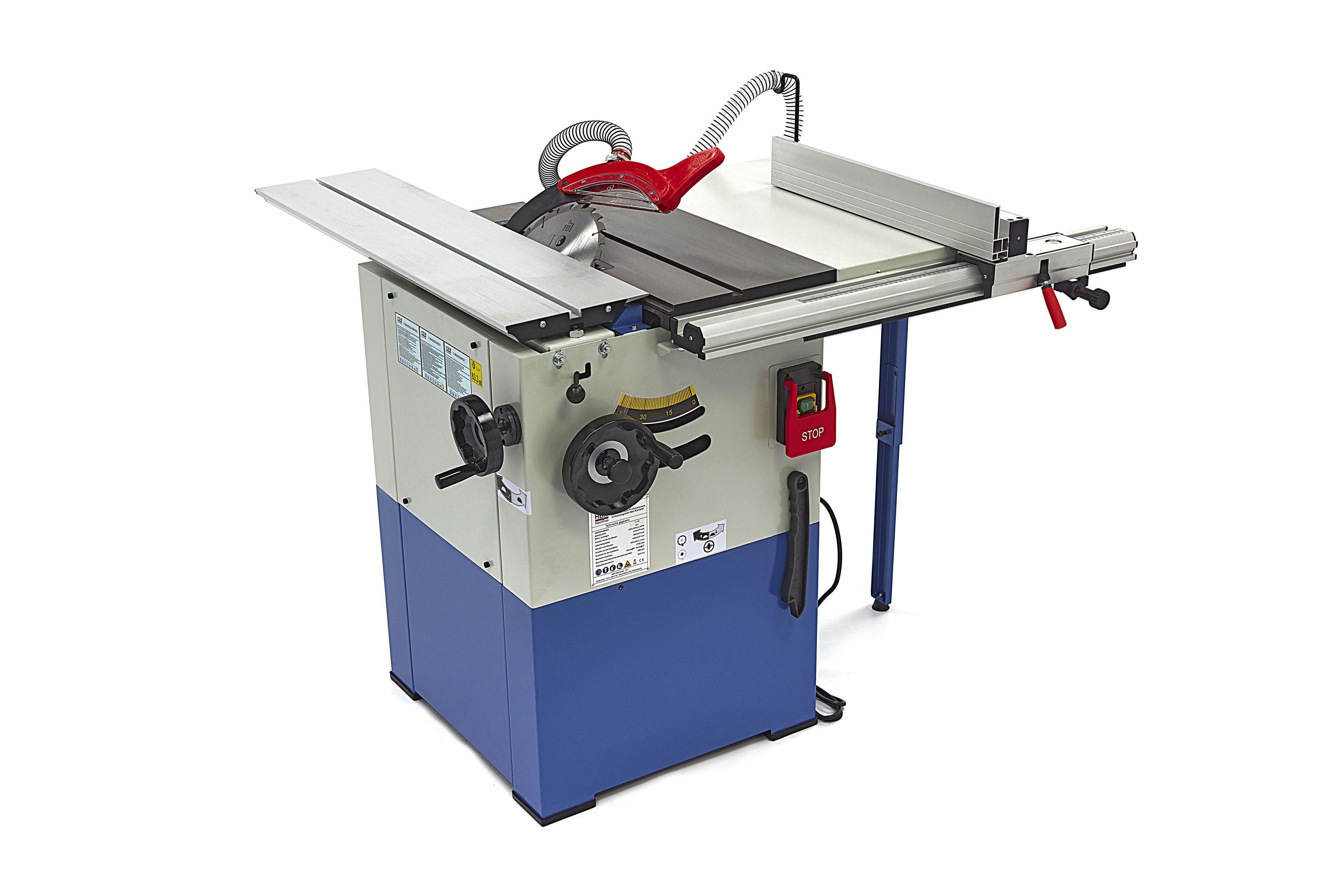 HBM 2200 Watt Cirkelzaagtafel Met Roltafel | HBM Machines