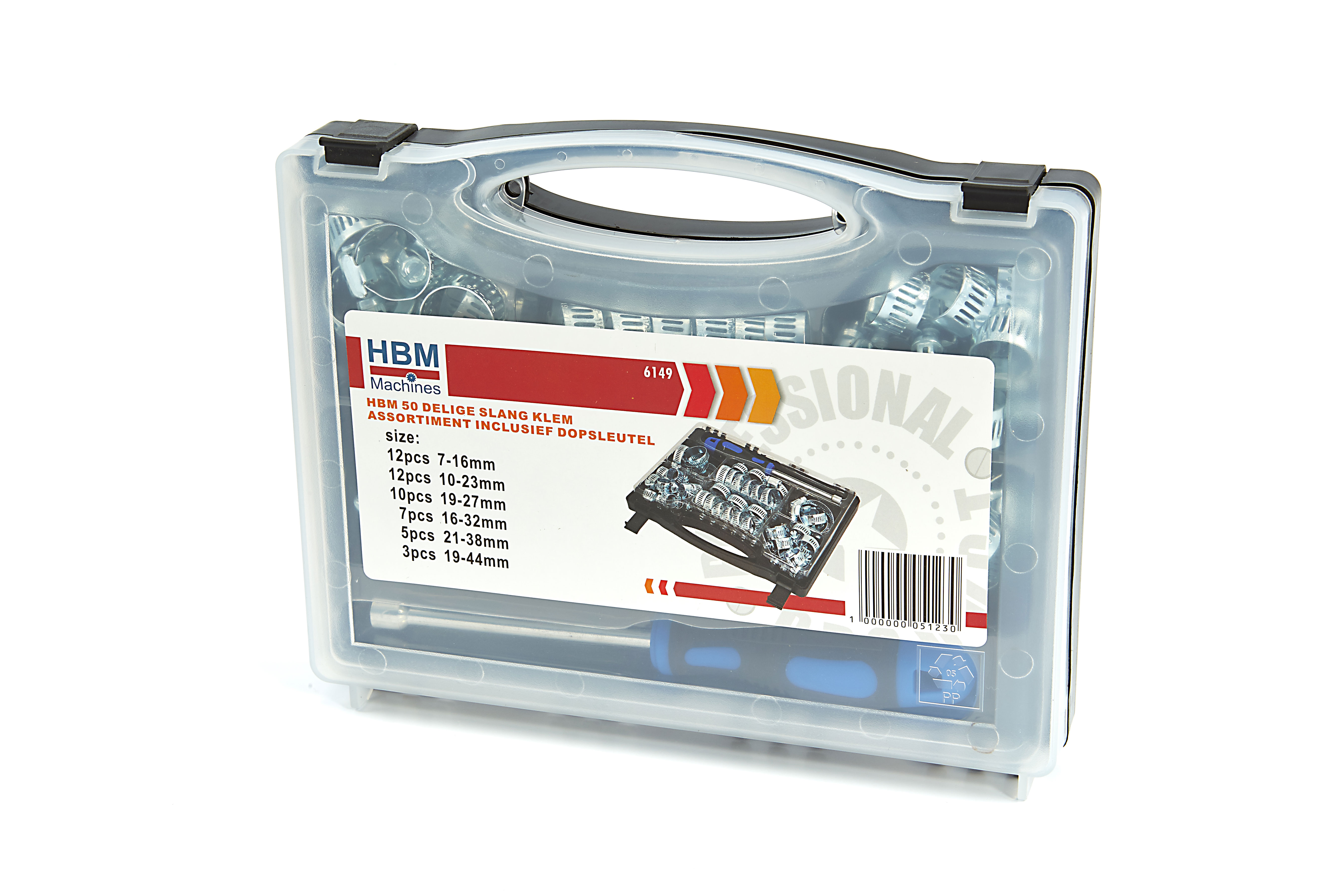 HBM 50-teiliges Schlauchschellen-Sortiment... | HBM Machines