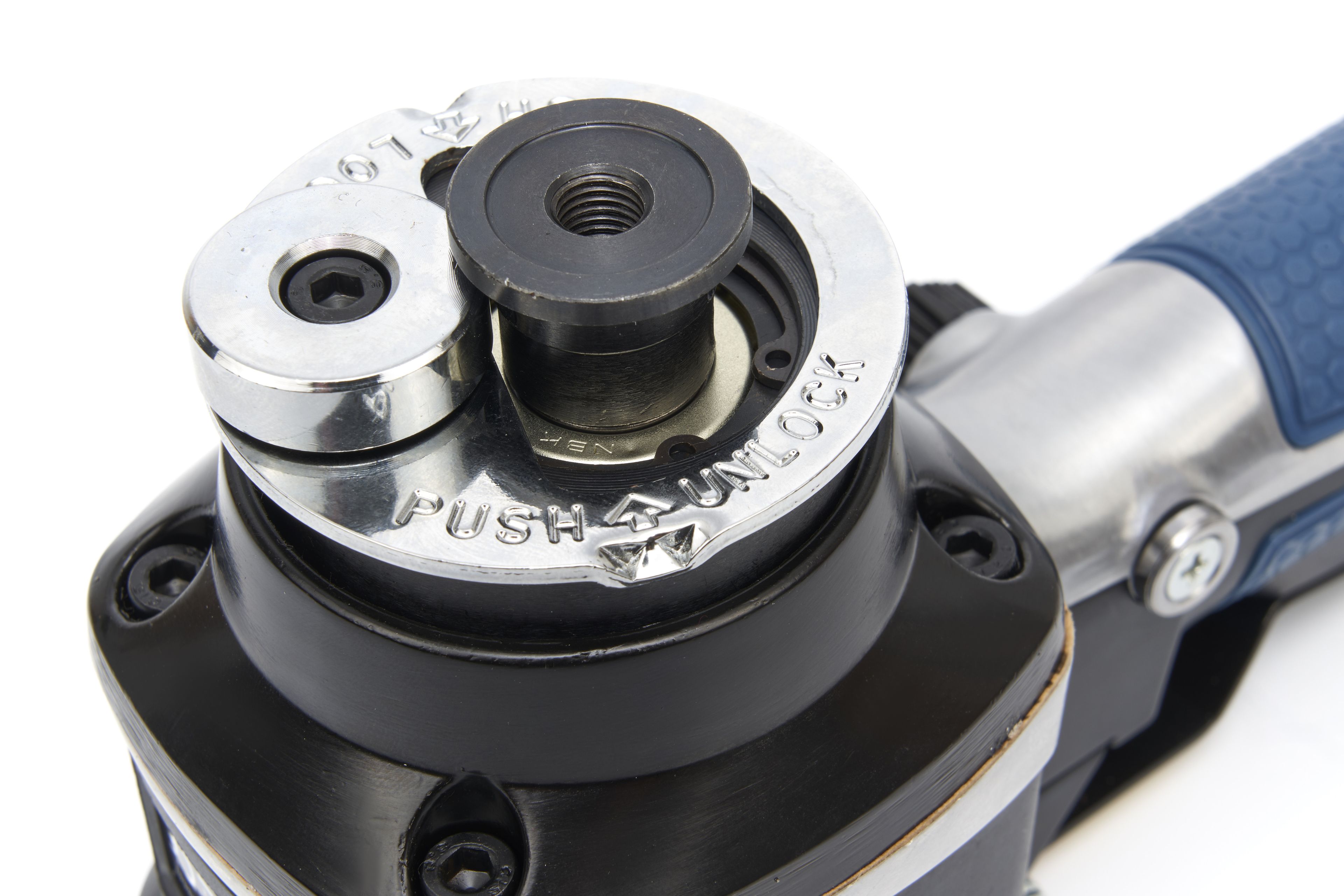 HBM 150 mm pneumatische schuurmachine | HBM Machines