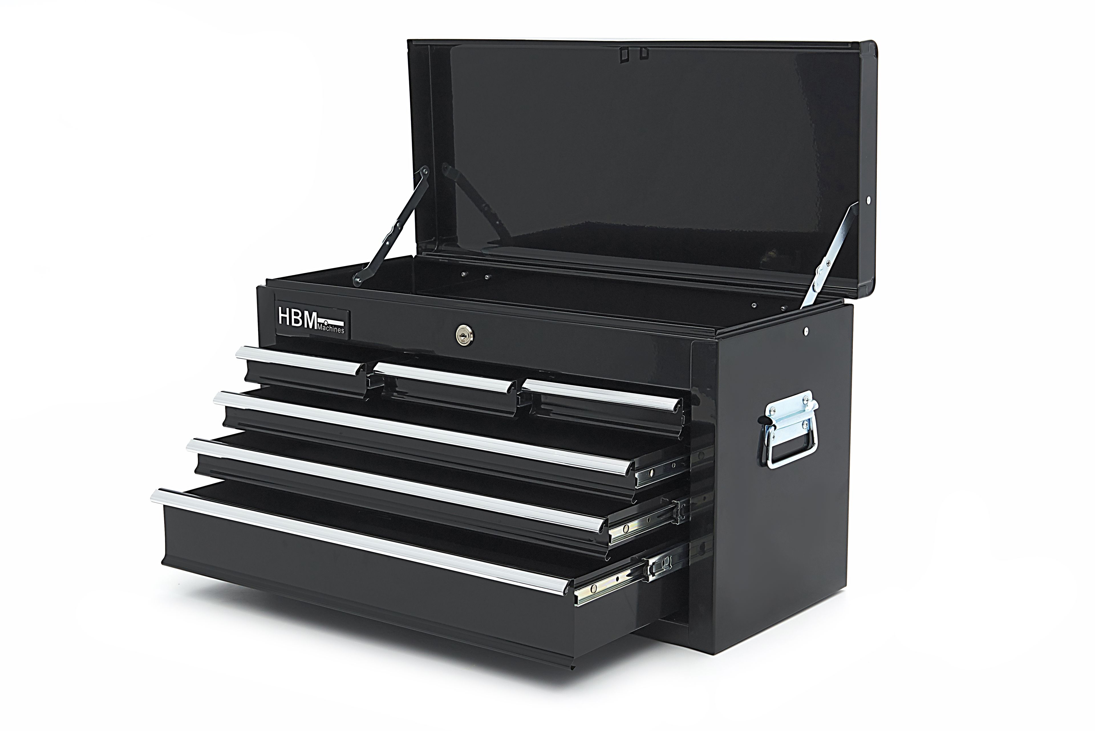 HBM opzetkast, zwart, model 2 | HBM Machines