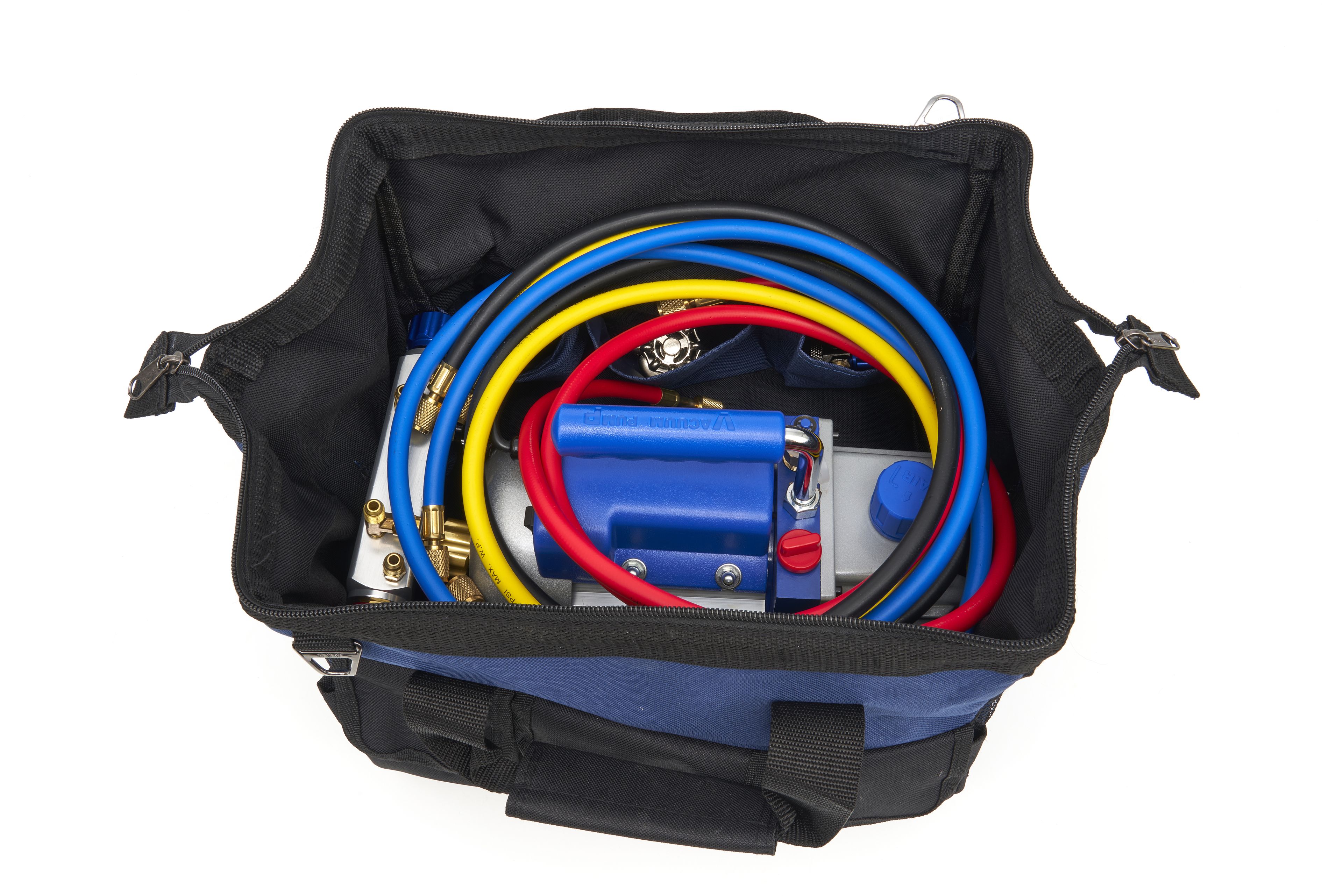 HBM Vacuümpomp 1 Traps met 2 Voudige Manom... | HBM Machines