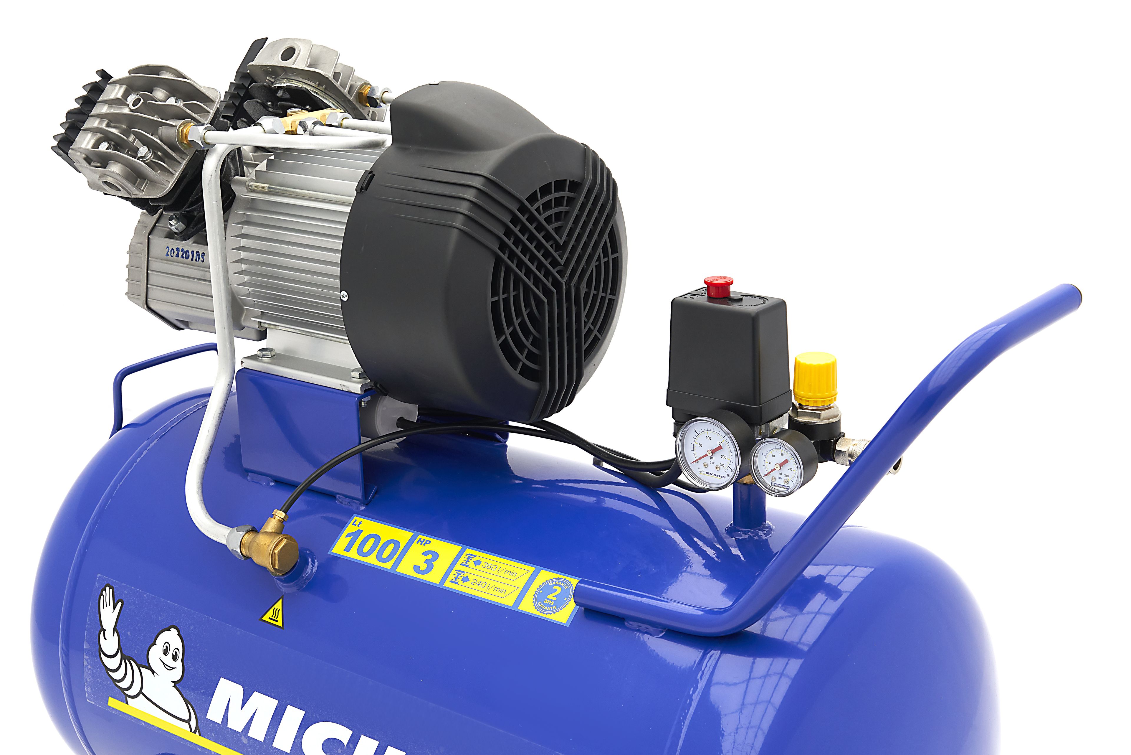 Michelin compressor 100 liter 3PK - 230 Vo... | HBM Machines