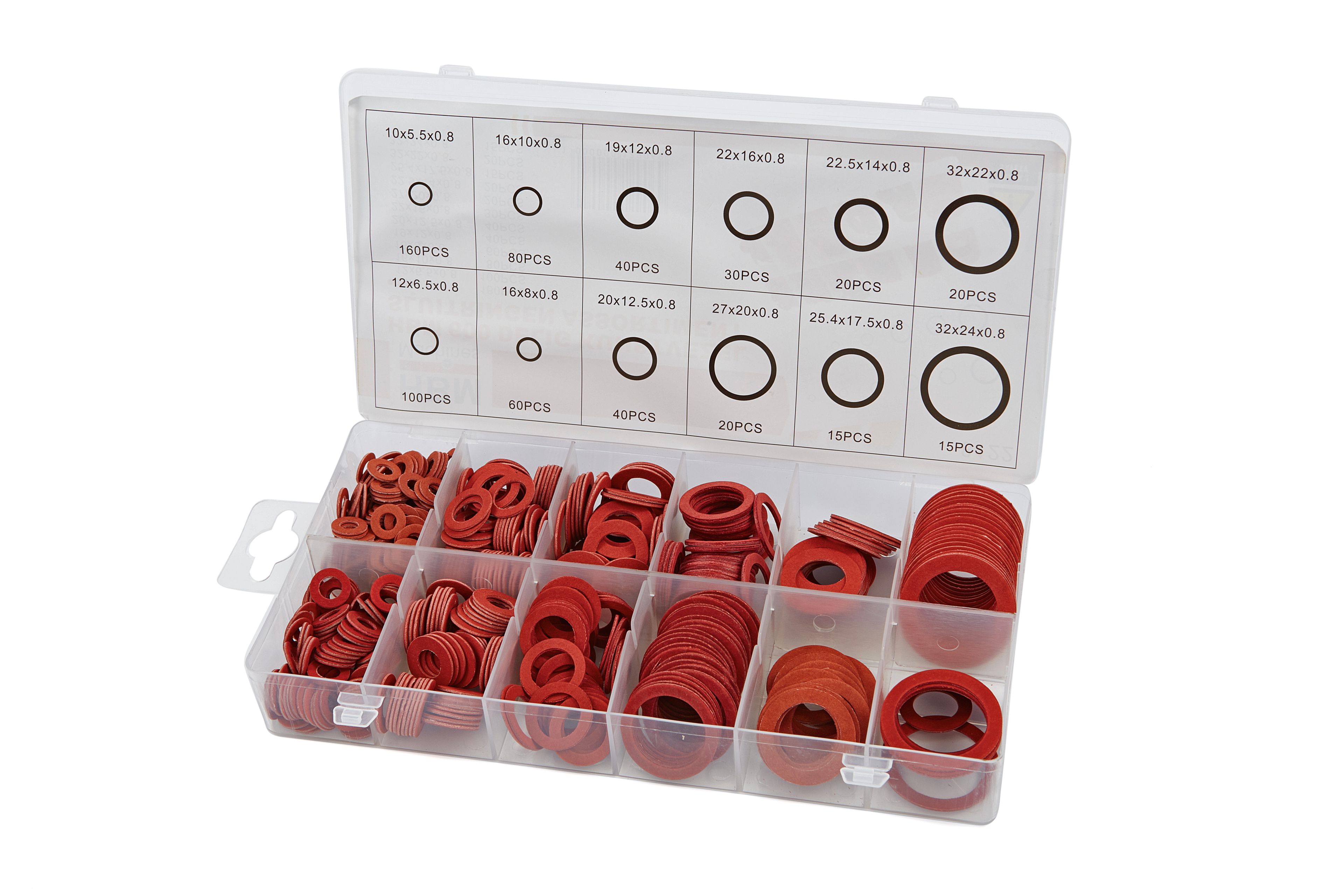 HBM 600 Delig Kunstvezel sluitringen assor... | HBM Machines