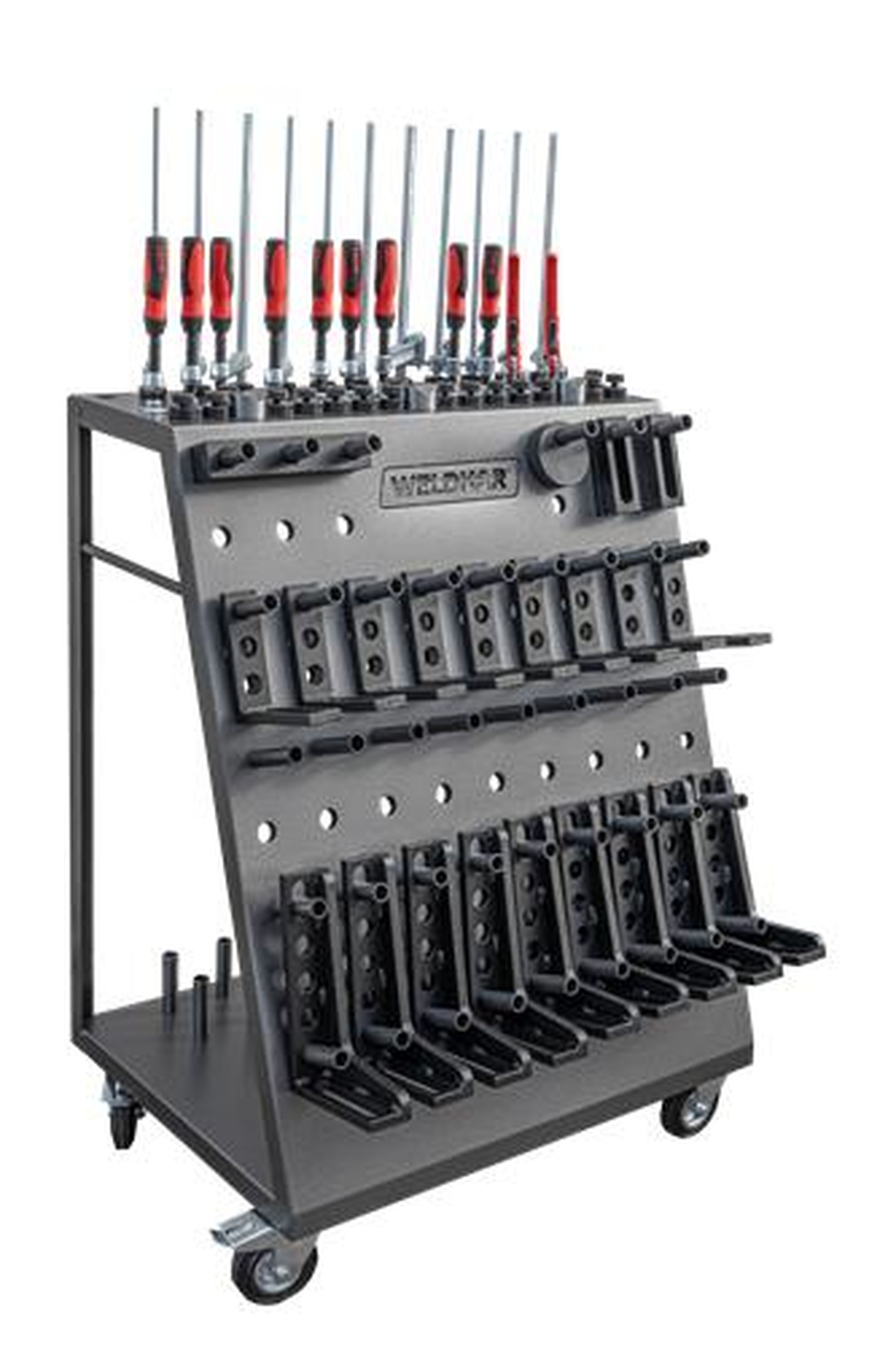 Chariot d'accessoires Weldkar pour tables ... | HBM Machines