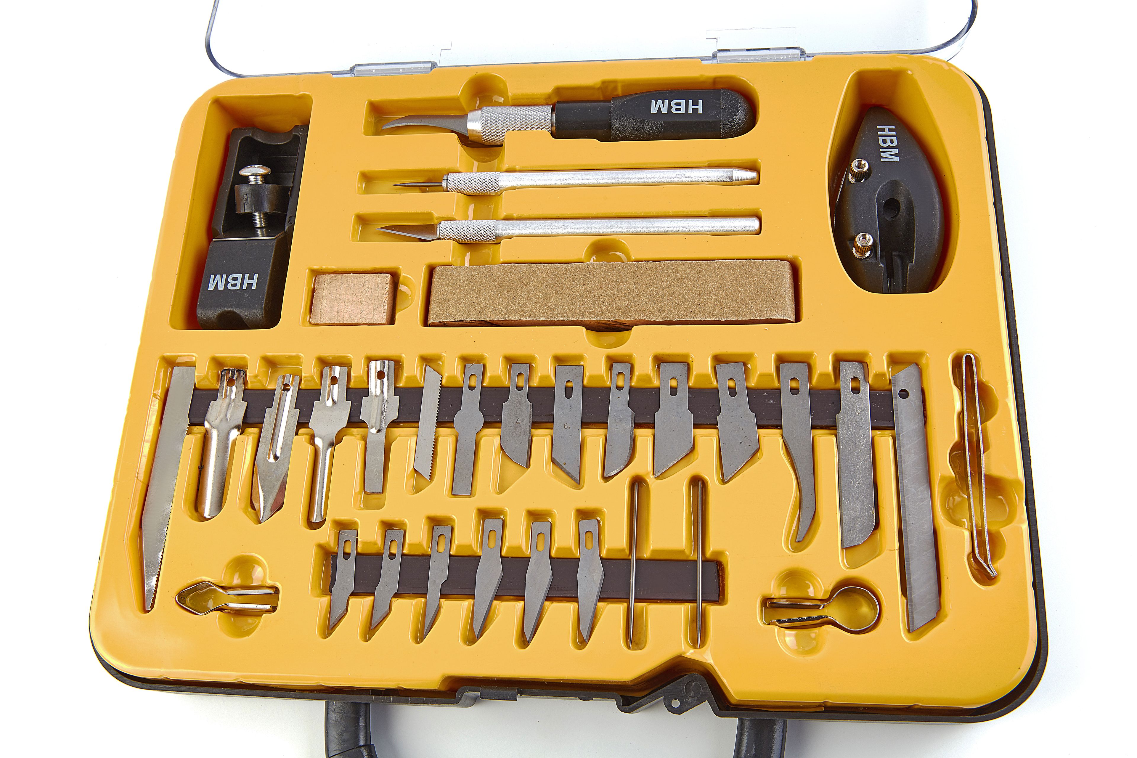 HBM 36-teiliges Hobbymesser-Set mit Hobeln... | HBM Machines