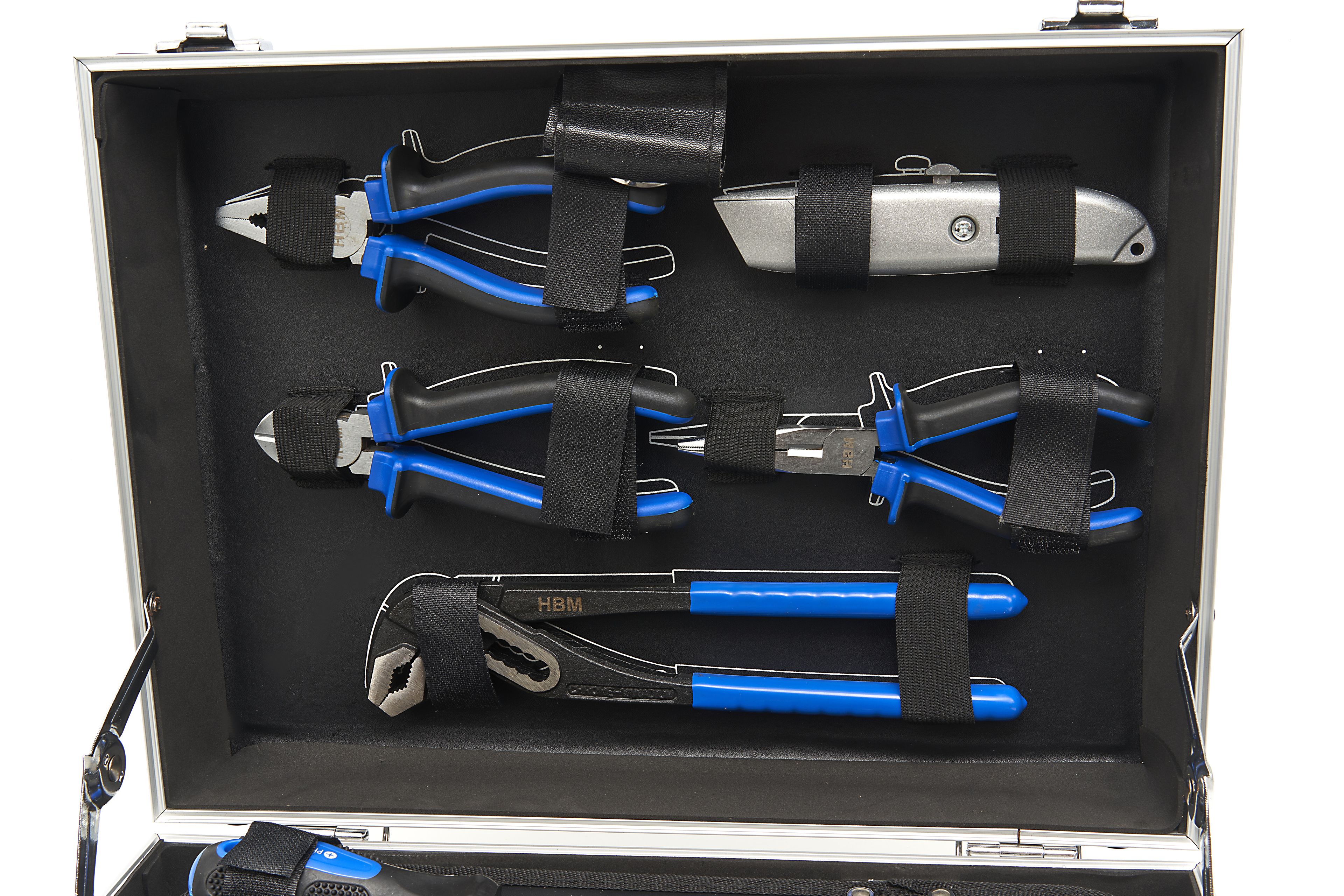 HBM Werkzeugkoffer, Werkzeugsatz mit EVA-I... | HBM Machines