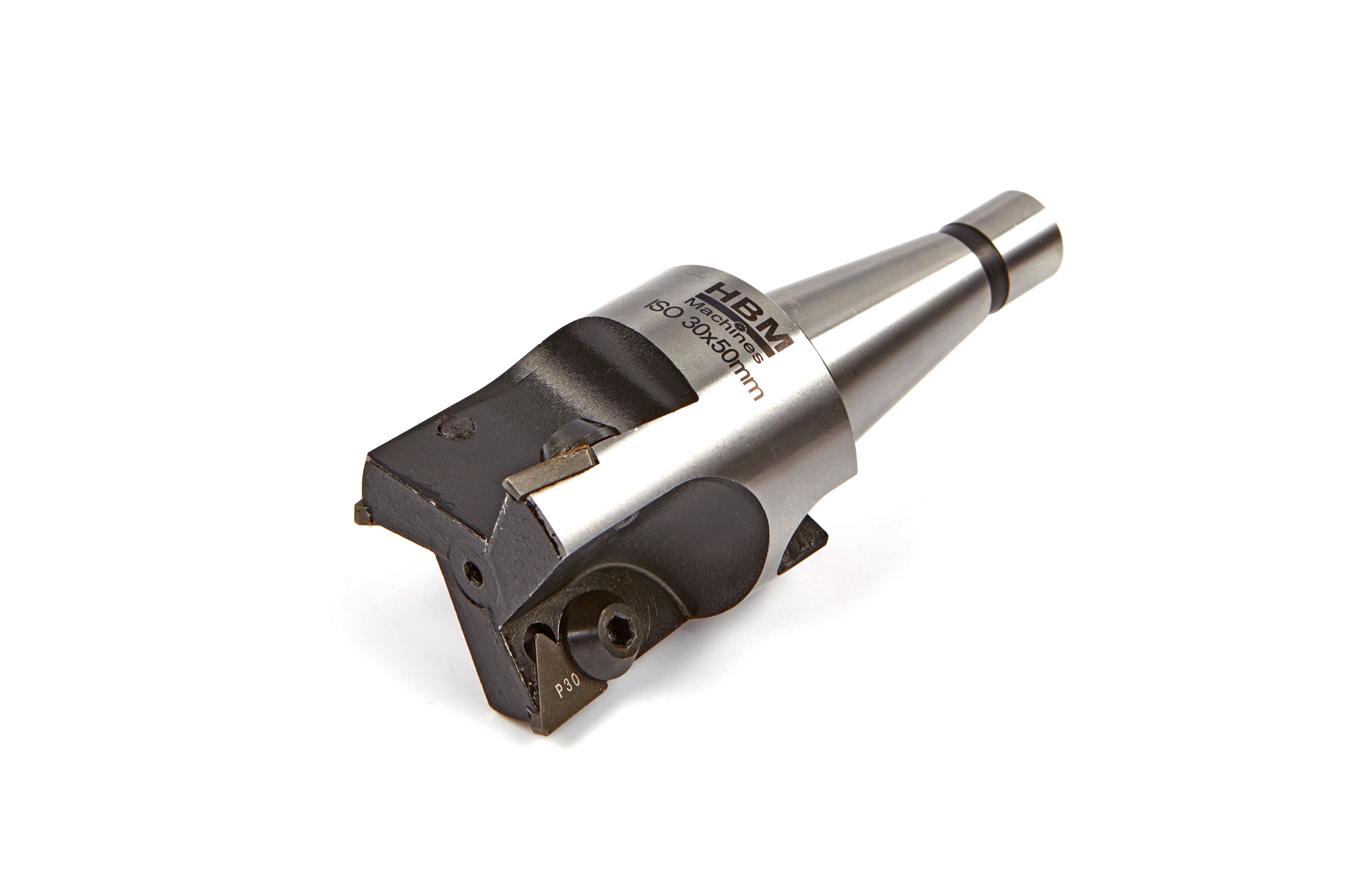 Fraise à surfacer HBM ISO30 avec inserts e... | HBM Machines