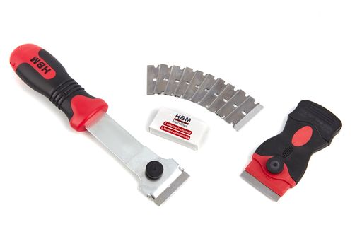 HBM 14 Delige Verfkrabber en Glasschrapers... | HBM Machines