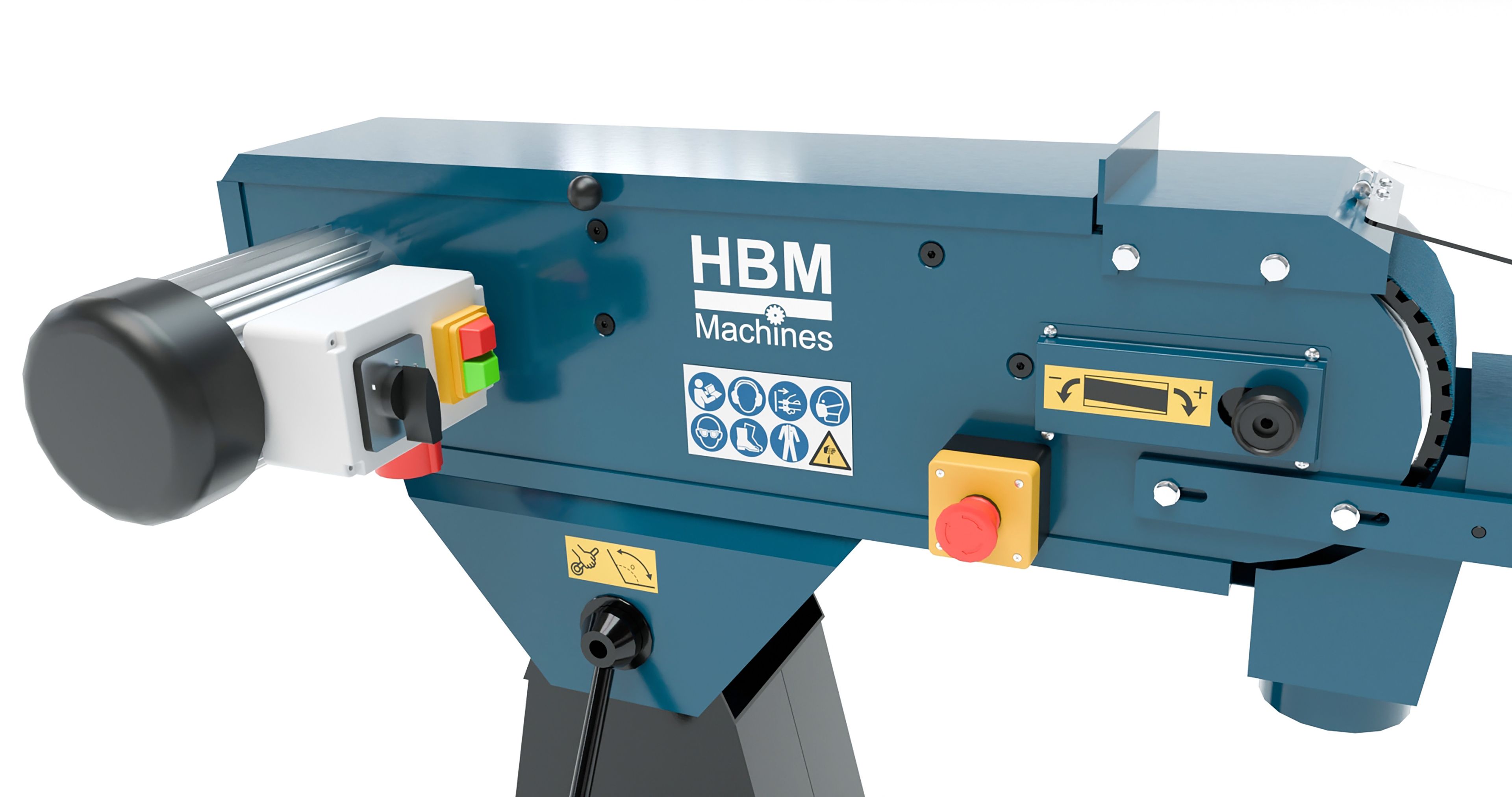 Levigatrice a nastro HBM 150 x 2000 mm | HBM Machines