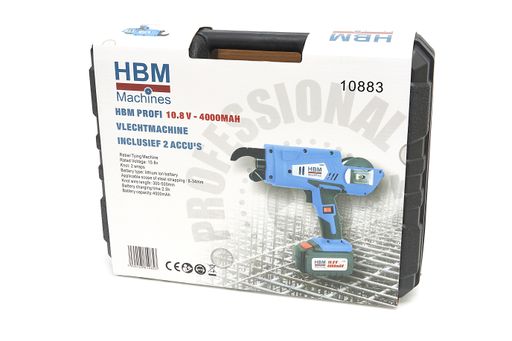 HBM Profi 12,8 V - 4000mAh Flechtmaschine ... | HBM Machines