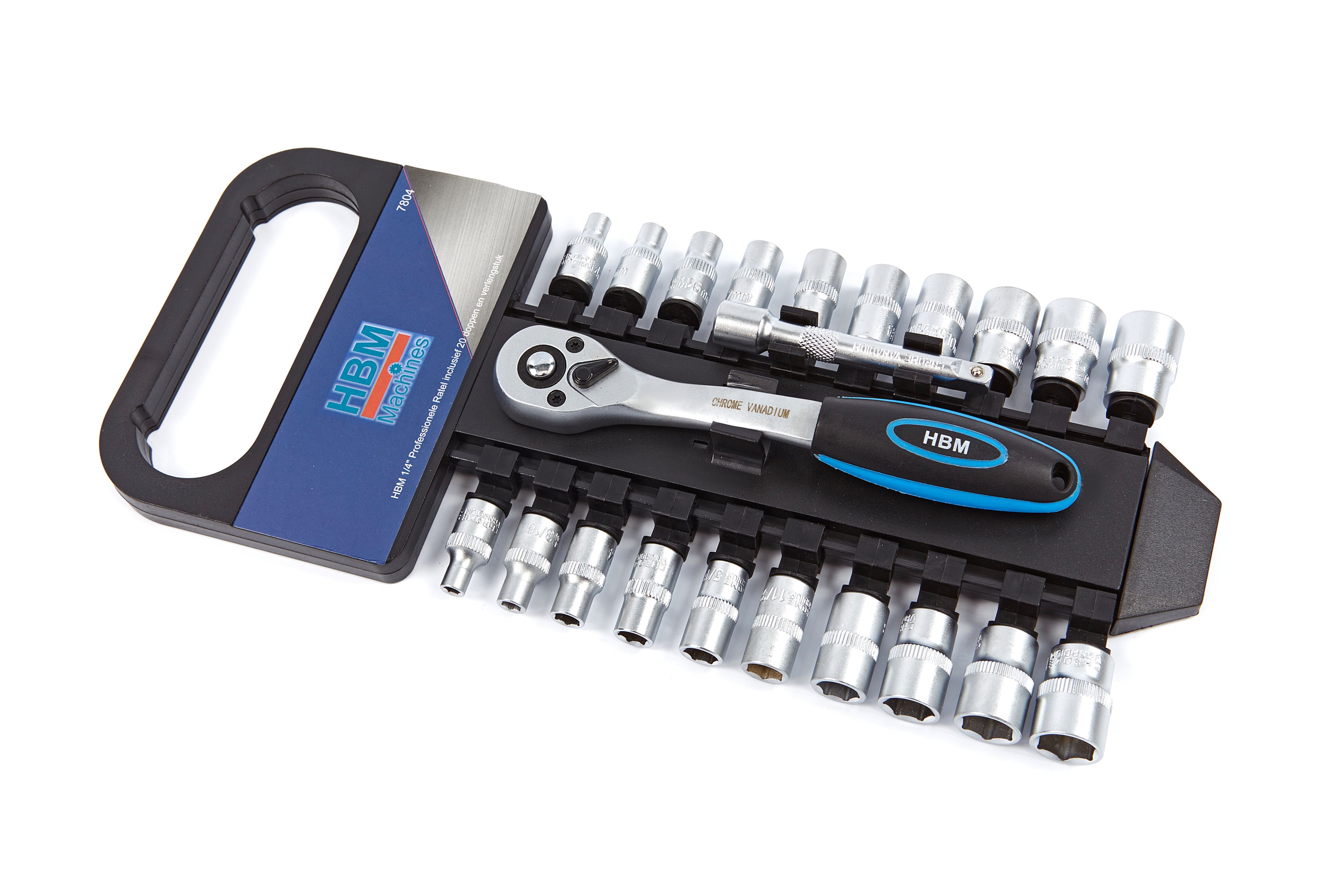 HBM 1/4 inch Professionele Ratel inclusief... | HBM Machines