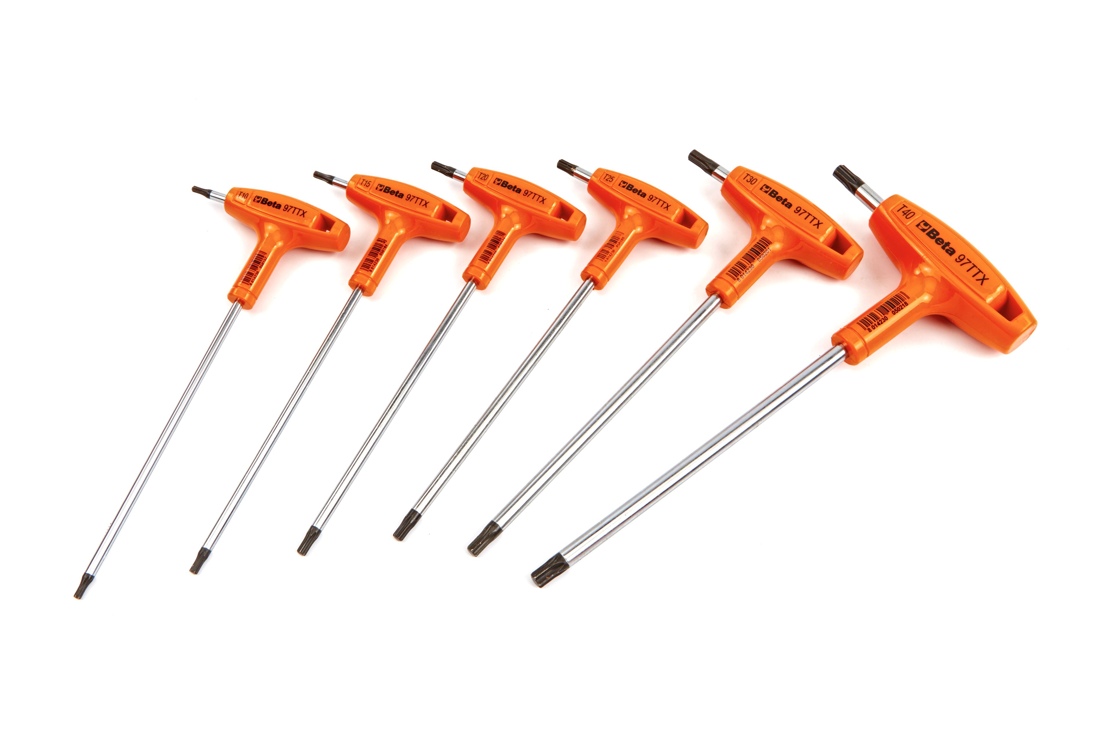 Beta 6 Pezzi Chiave Torx Angolare - 97TTX/S6 | HBM Machines