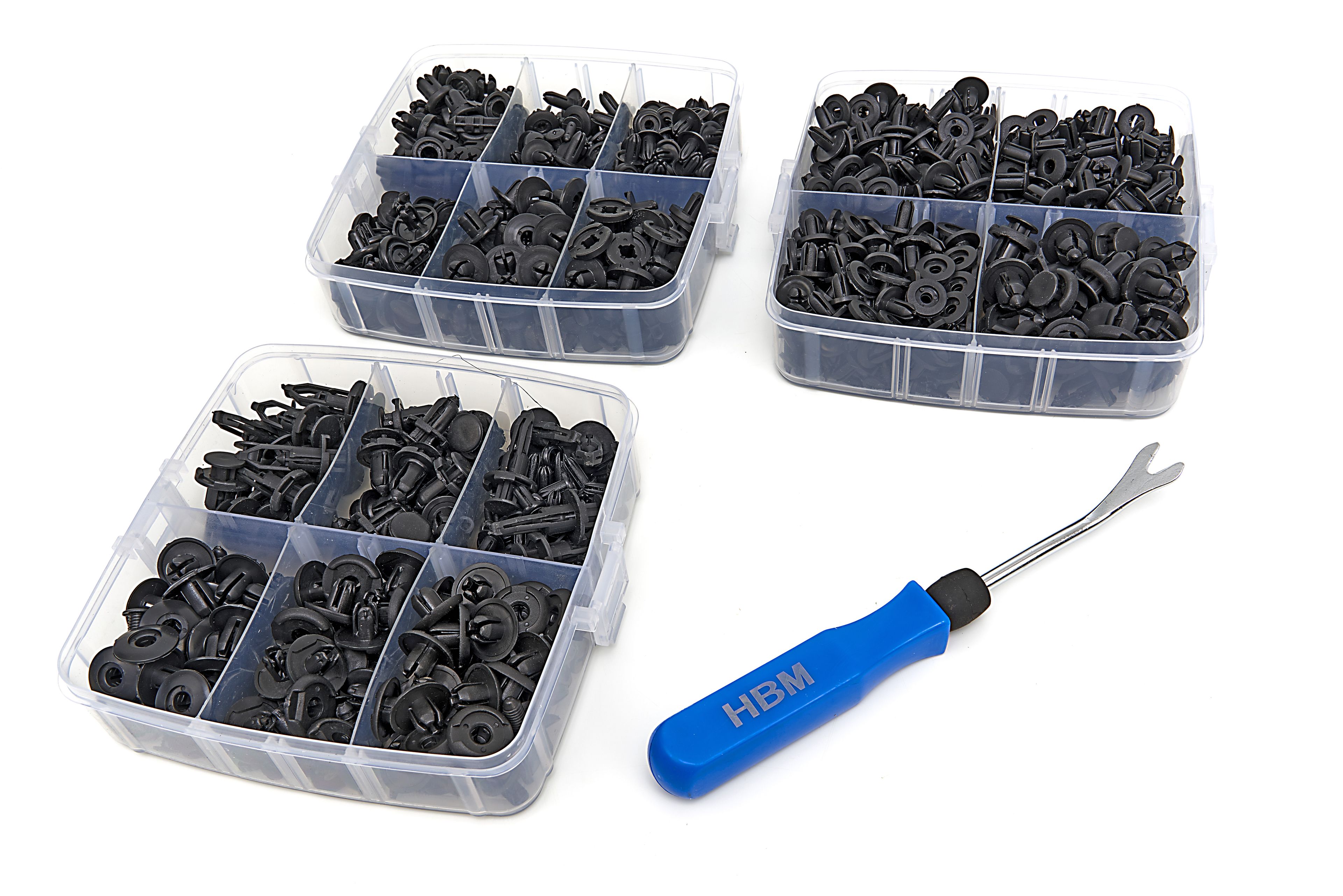 HBM Universele Bekleding Clips en Screw Ri... | HBM Machines