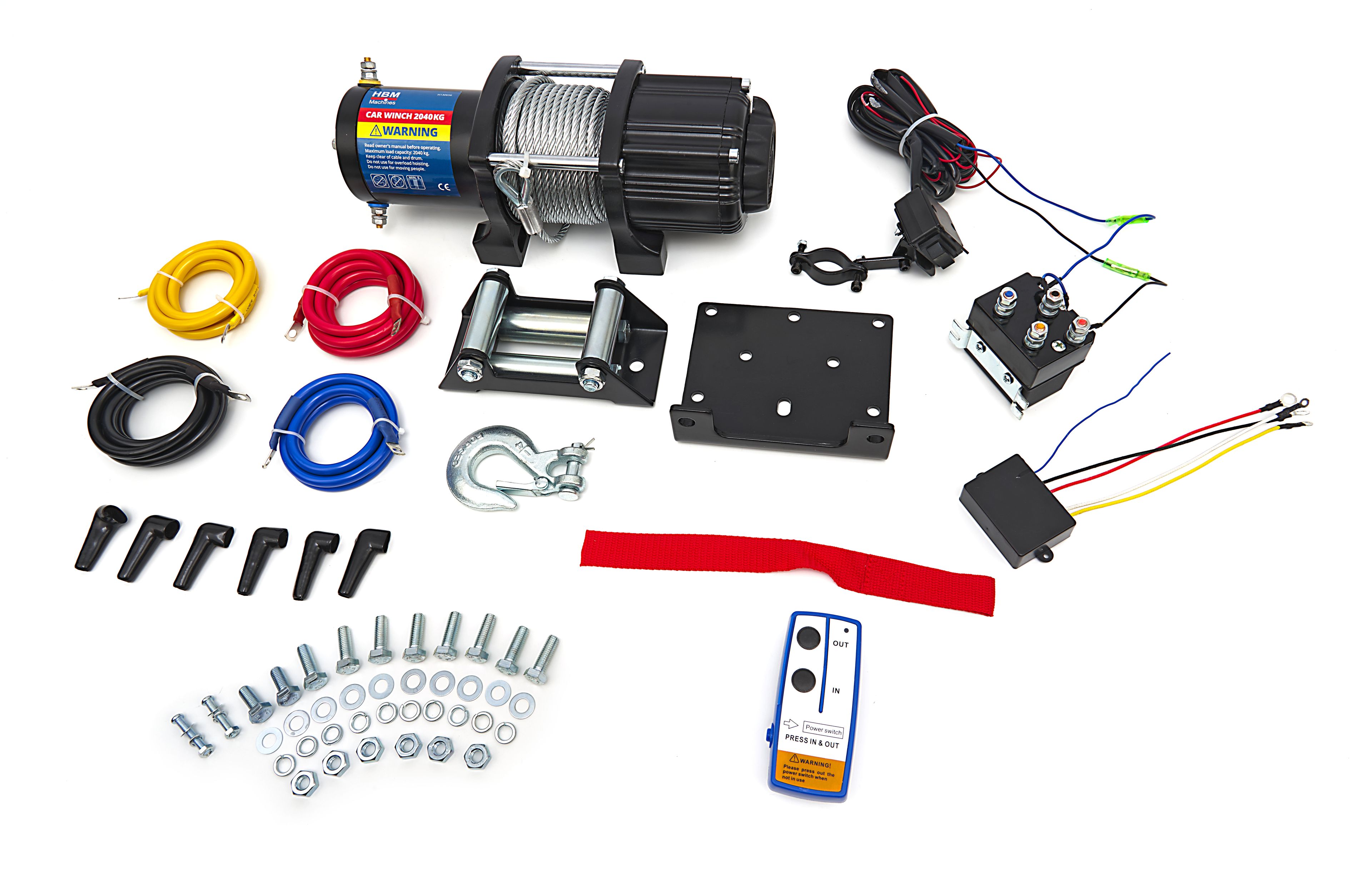 HBM 2000 kg 12 Volt Professional Bumper Wi... | HBM Machines