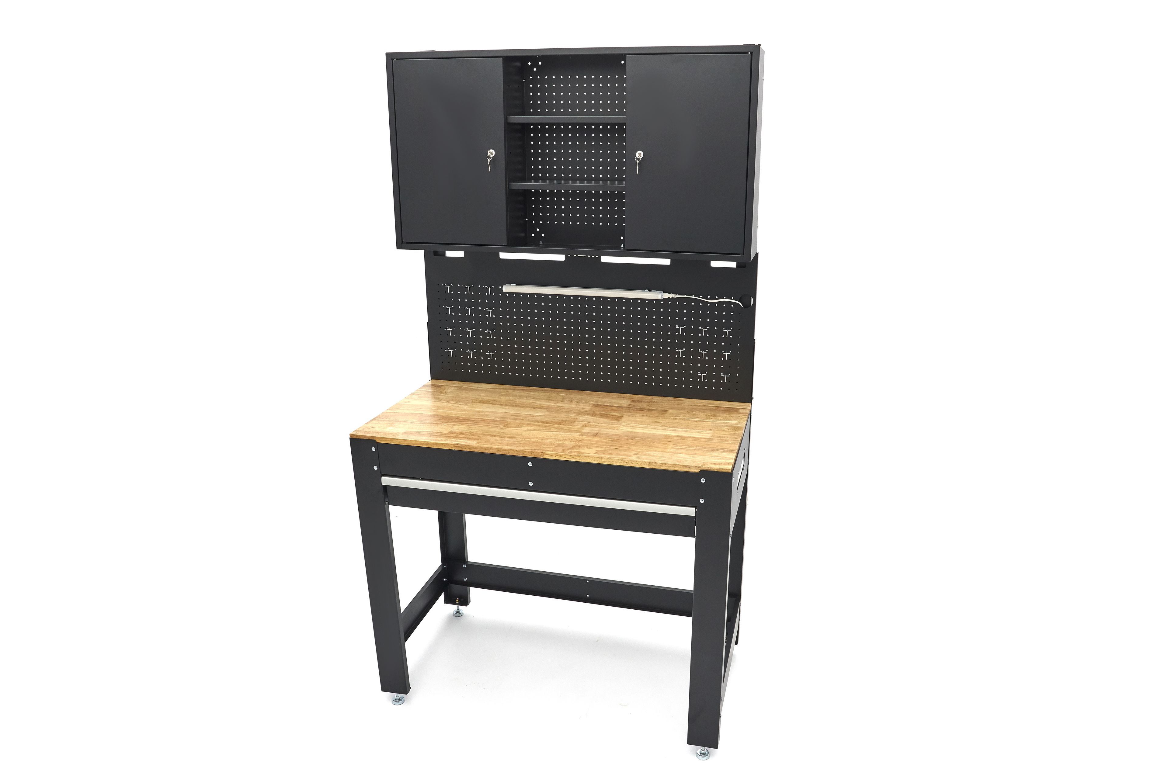 HBM 115 cm Werkbank mit Holzarbeitsplatte,... | HBM Machines