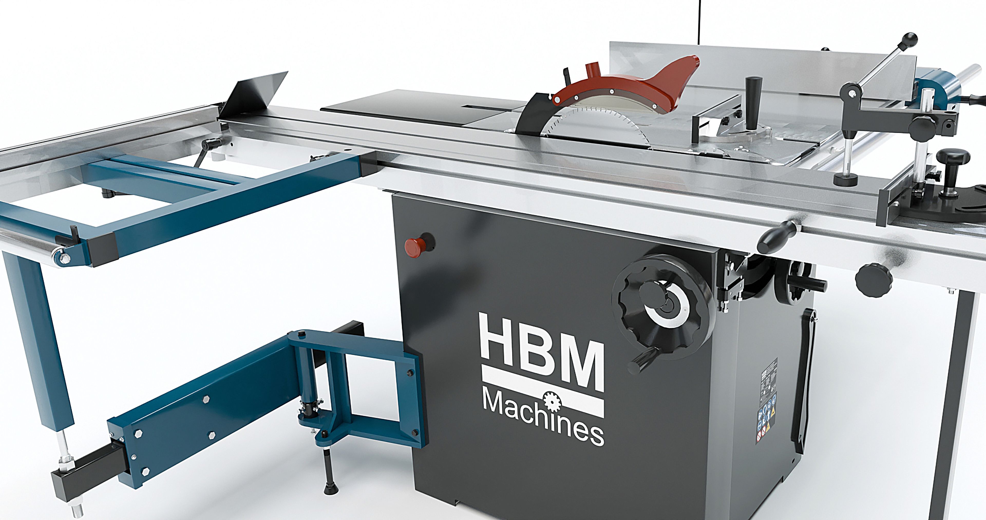 Scie à panneaux HBM, scie circulaire sur t... | HBM Machines