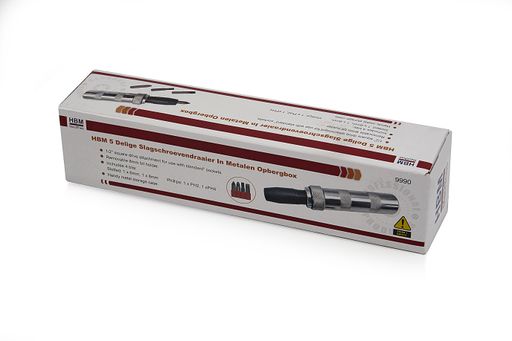 Desarmador de impacto HBM de 5 piezas en c... | HBM Machines