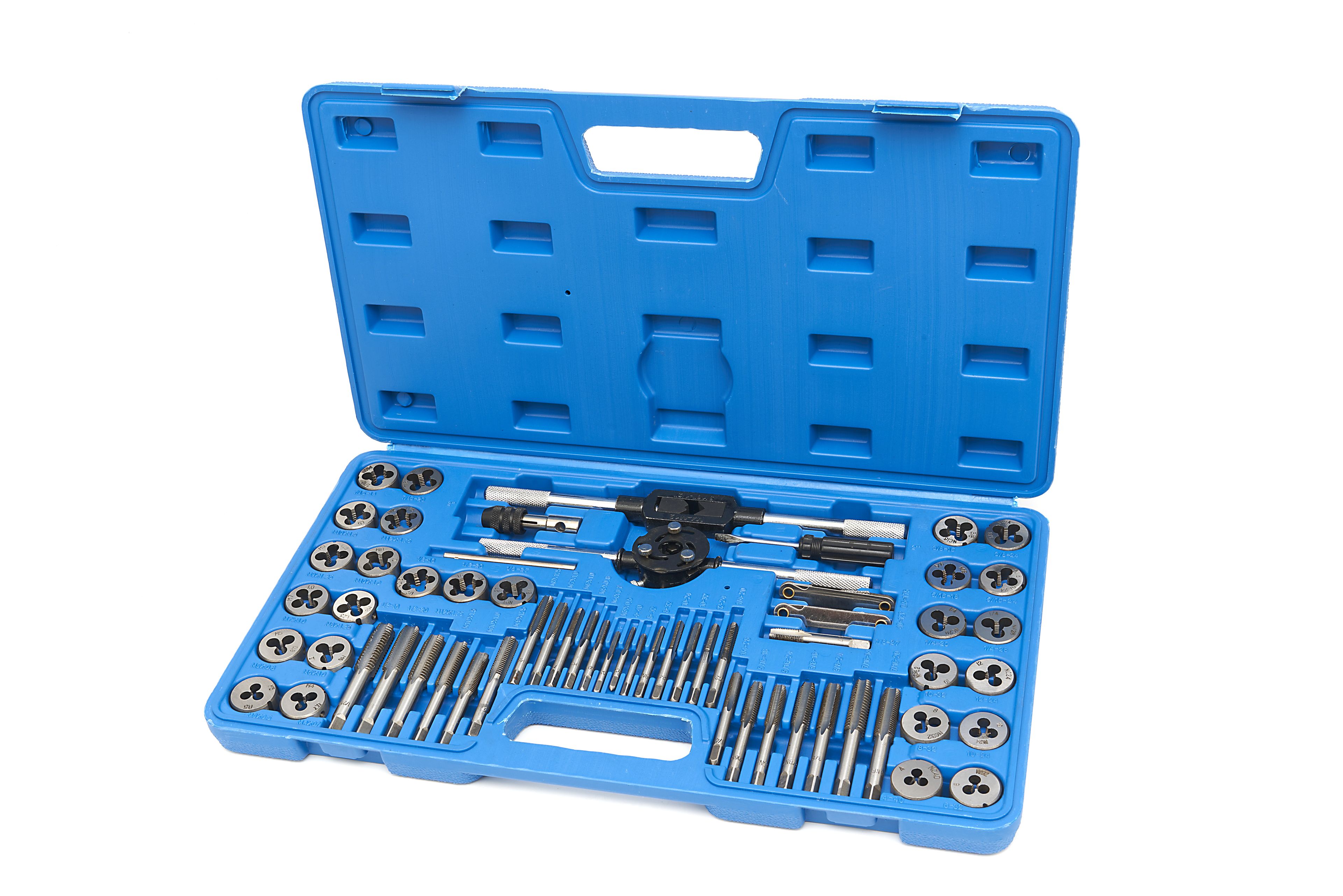 Jeu de 110 pièces pour taraudage et coupe ... | HBM Machines