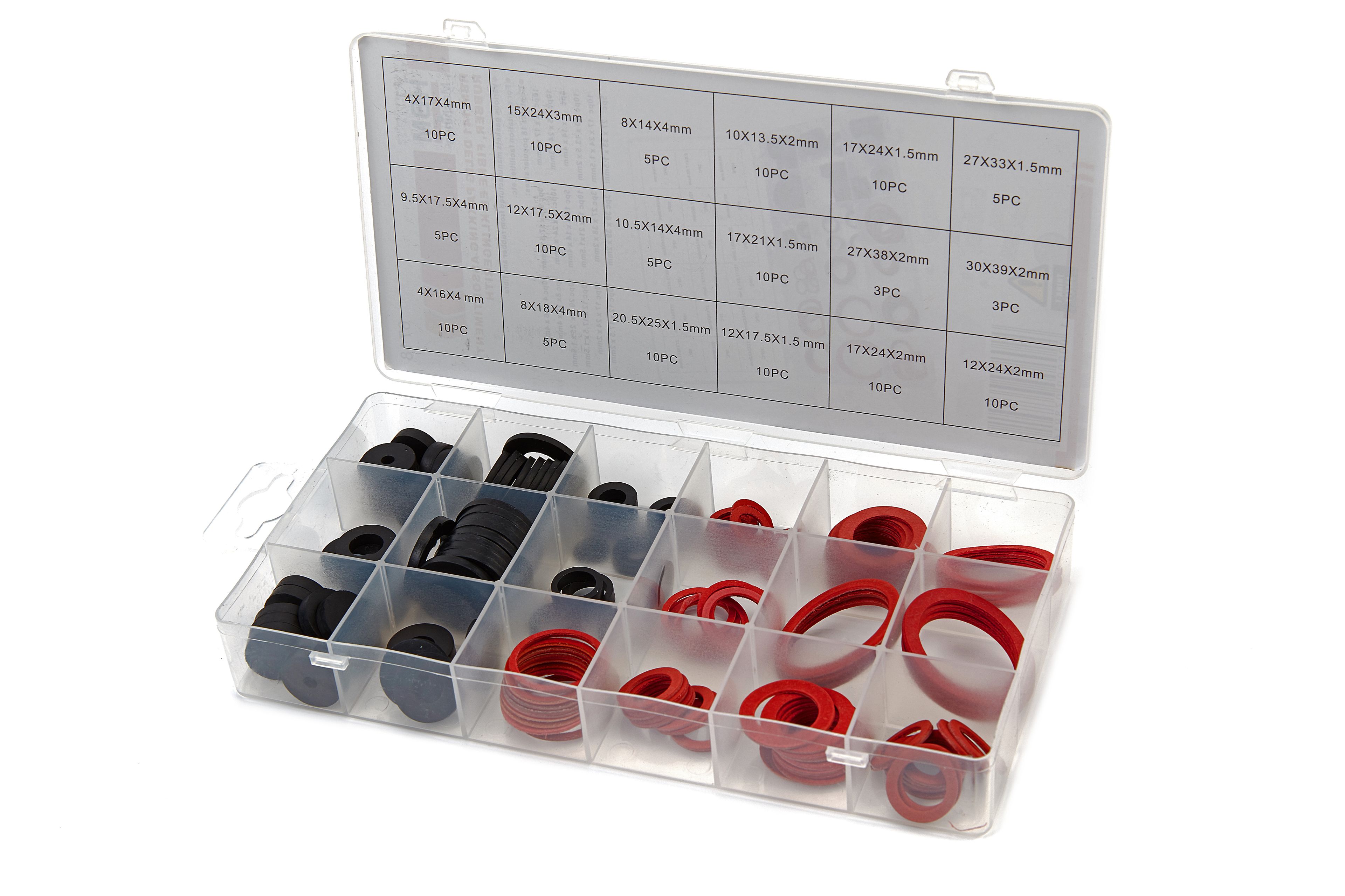 HBM 141-teiliges Dichtungssortiment Gummi,... | HBM Machines