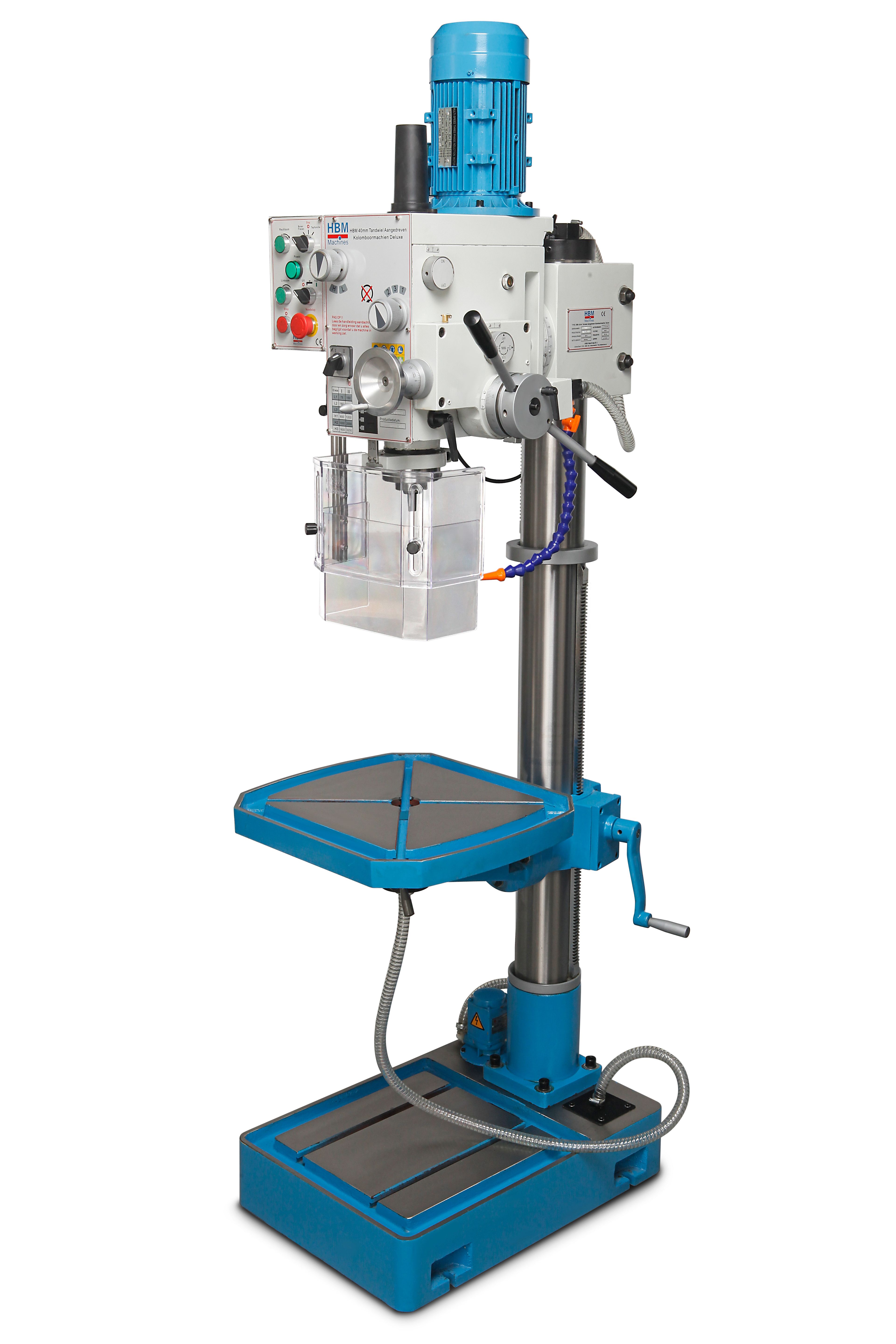 HBM Perceuse à colonne 40 mm à entraînemen... | HBM Machines