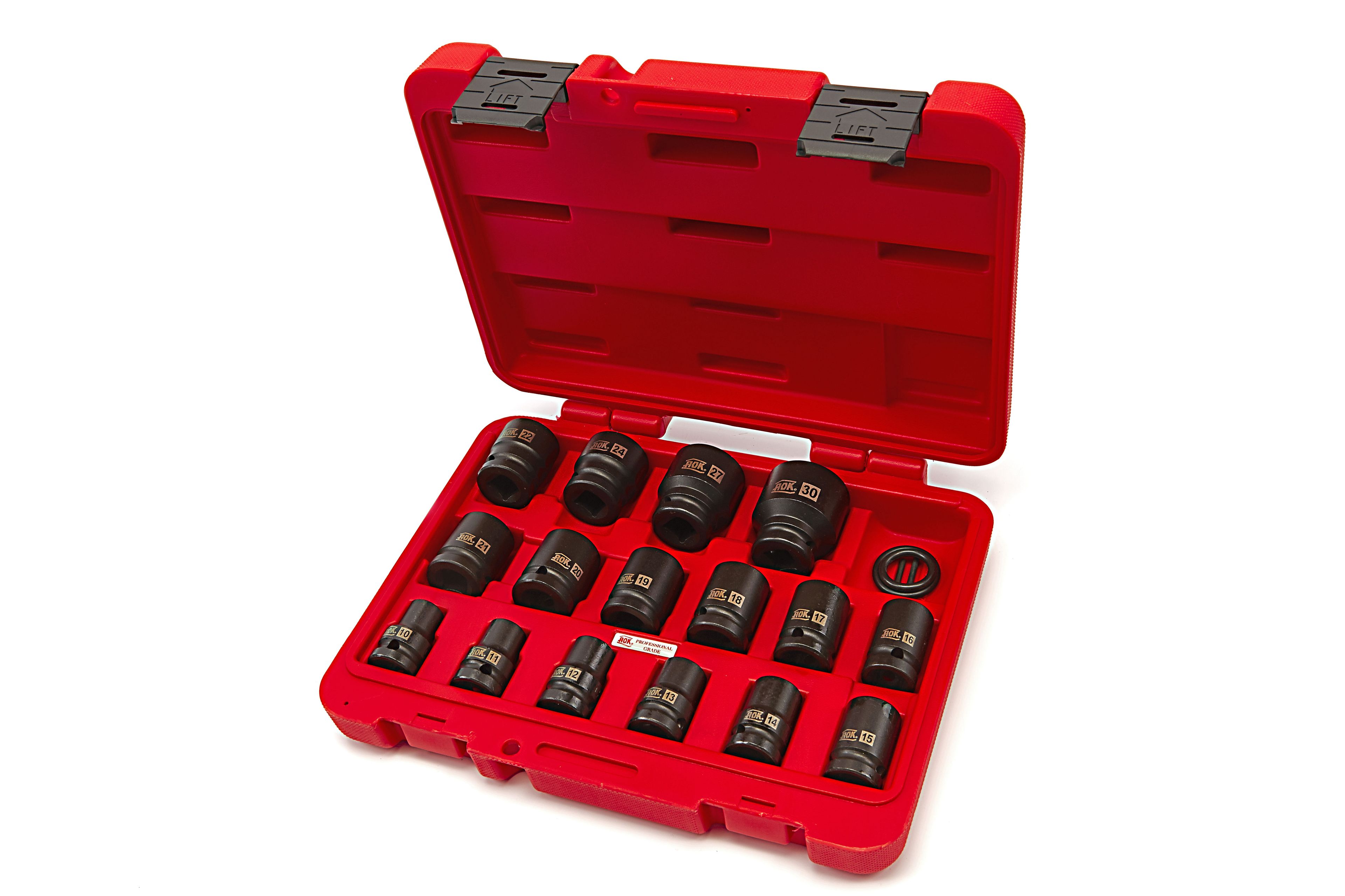 AOK 16-teiliges 1/2 inch Steckdosen-Set | HBM Machines