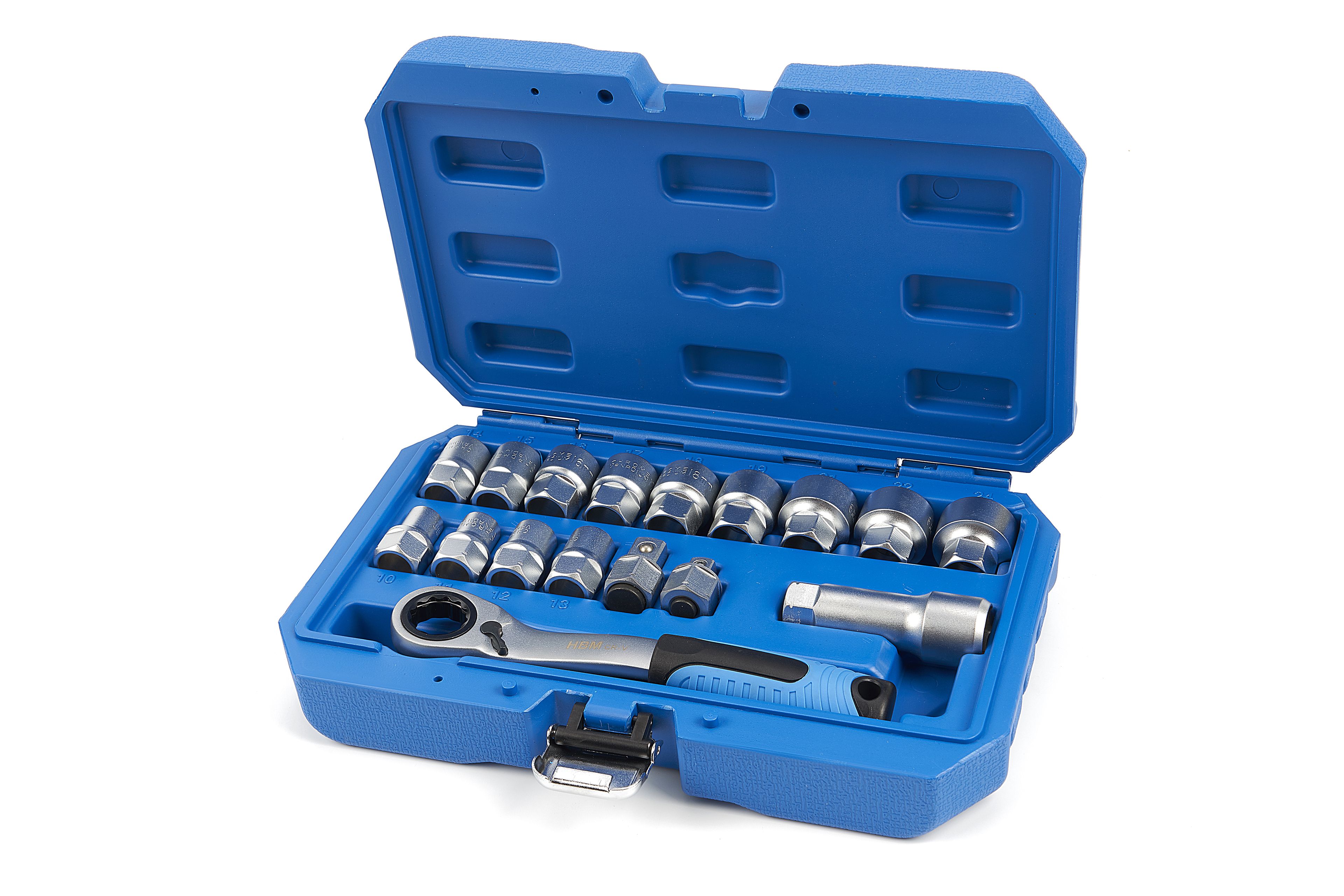 Set di chiavi a bussola passante HBM da 17... | HBM Machines