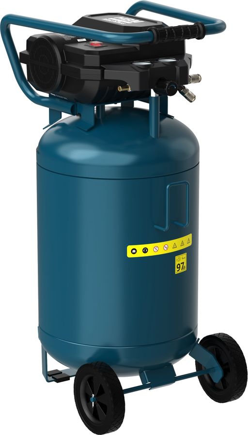 HBM Vertikaler Kompressor 80 Liter, Ölfrei | HBM Machines