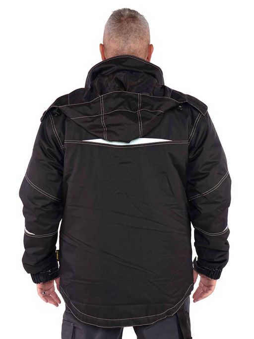 Chaquetas para trabajo Storvik Caton Negras | HBM Machines