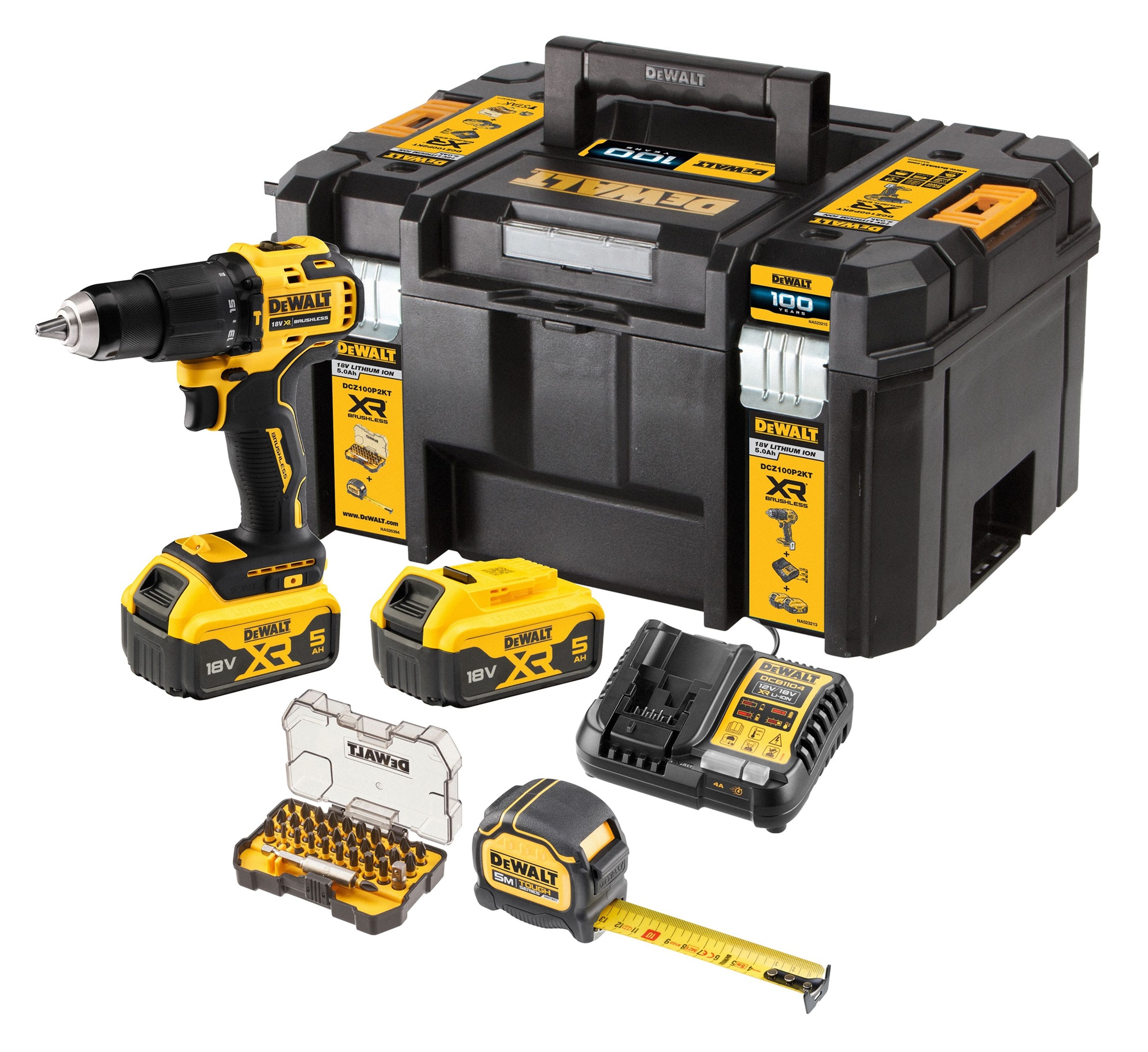 DeWalt accuklopboormachine set inclusief l... | HBM Machines