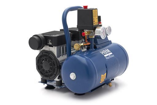 HBM low noise compressor 6 liter 78 dB | HBM Machines