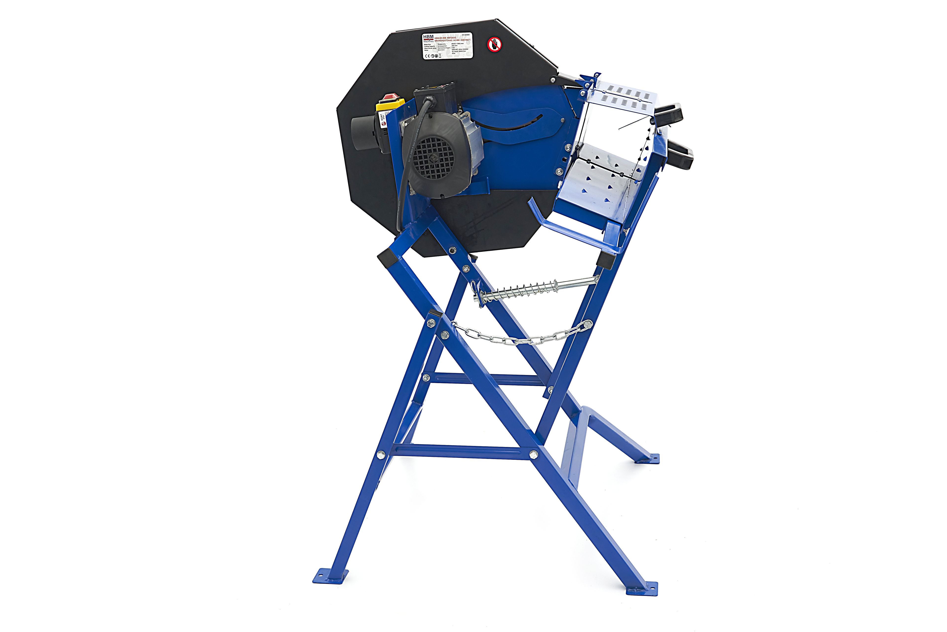 HBM 405 mm. Wipzaag, Brandhoutzaag 140 mm.... | HBM Machines