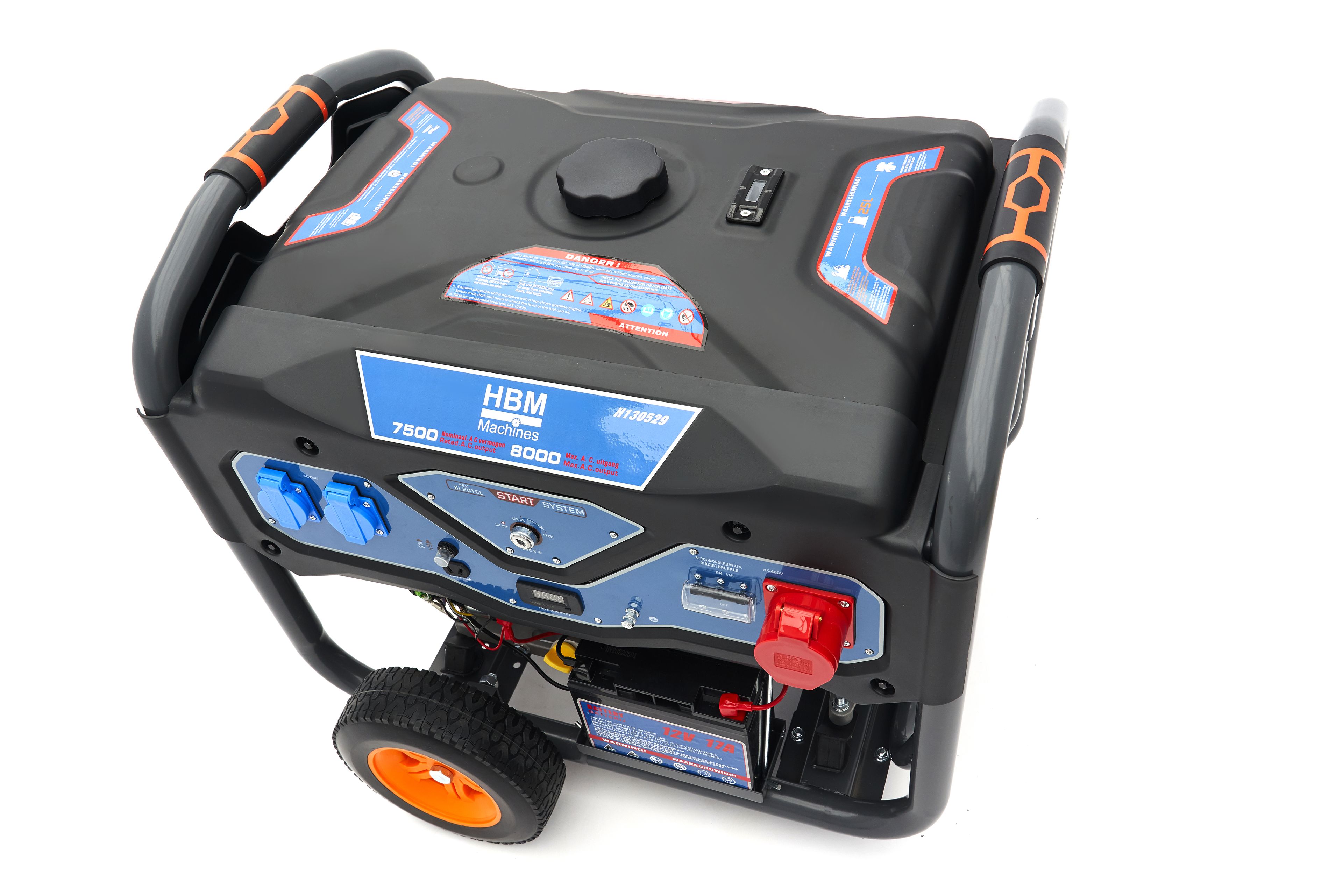 HBM 3800 Watt Krachtstroom Generator, Aggr... | HBM Machines