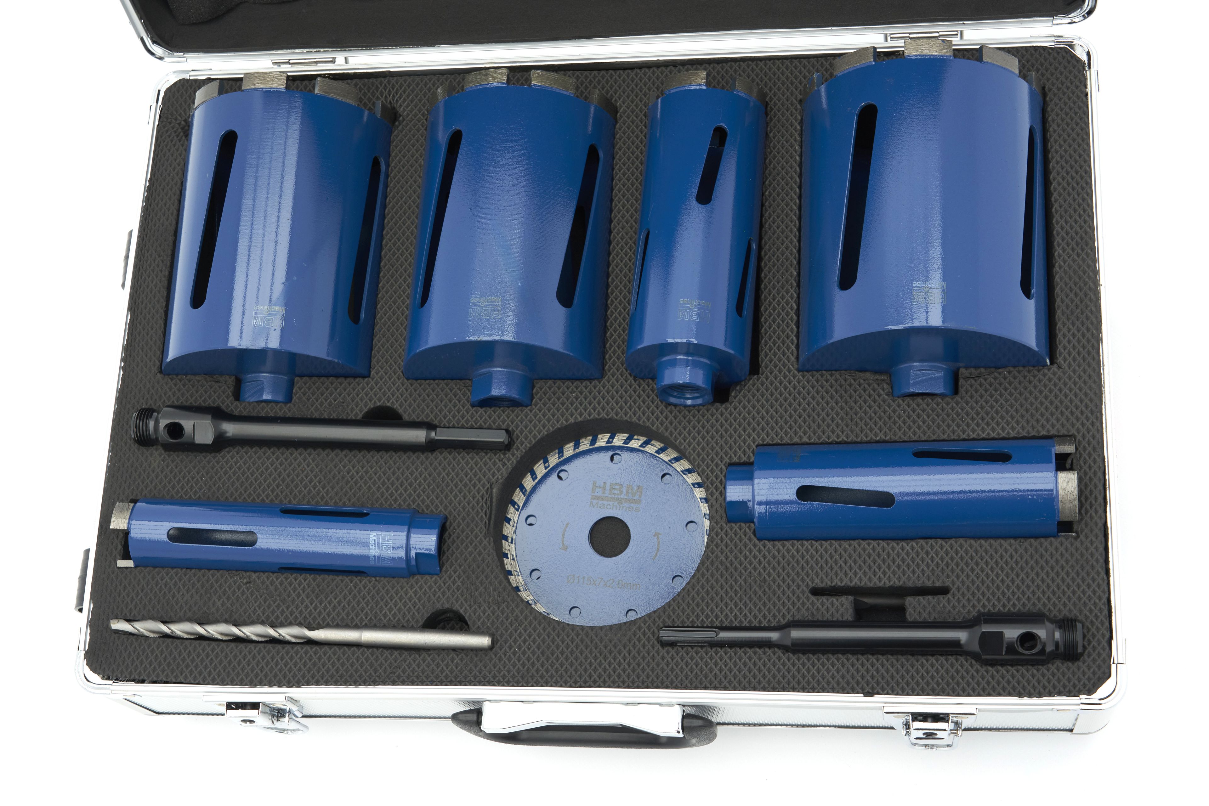 HBM juego de brocas de corona diamantadas,... | HBM Machines