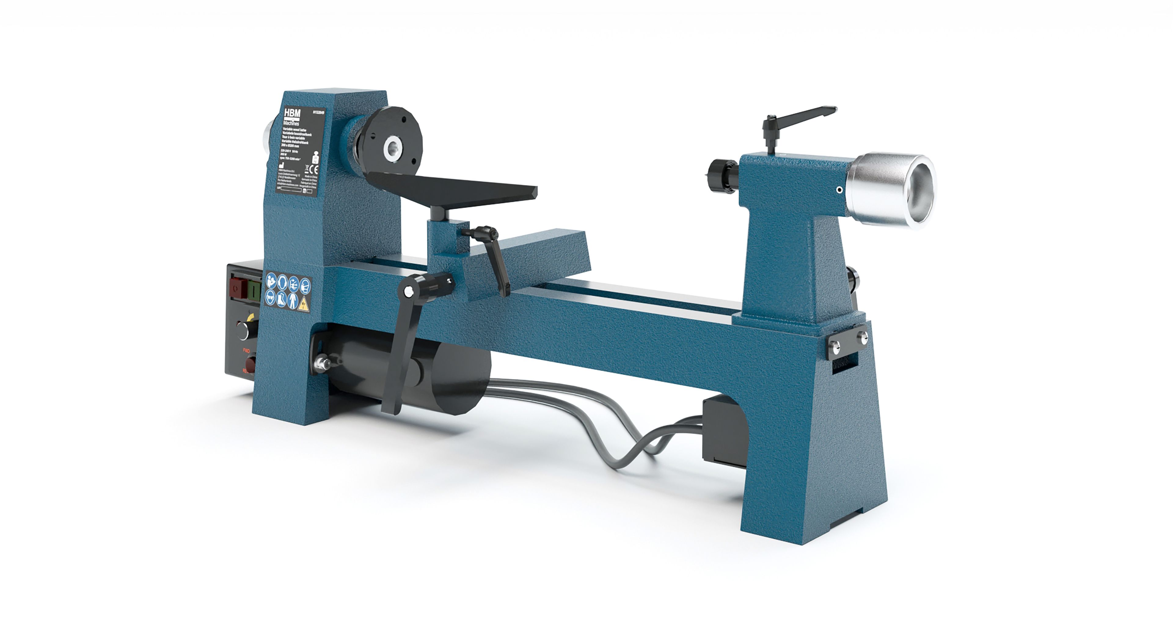 HBM variabele houtdraaibank 300 x 200 mm | HBM Machines