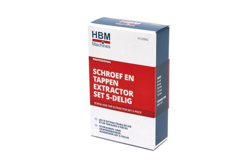 HBM Extracteur de vis et tarauds 5 pièces | HBM Machines