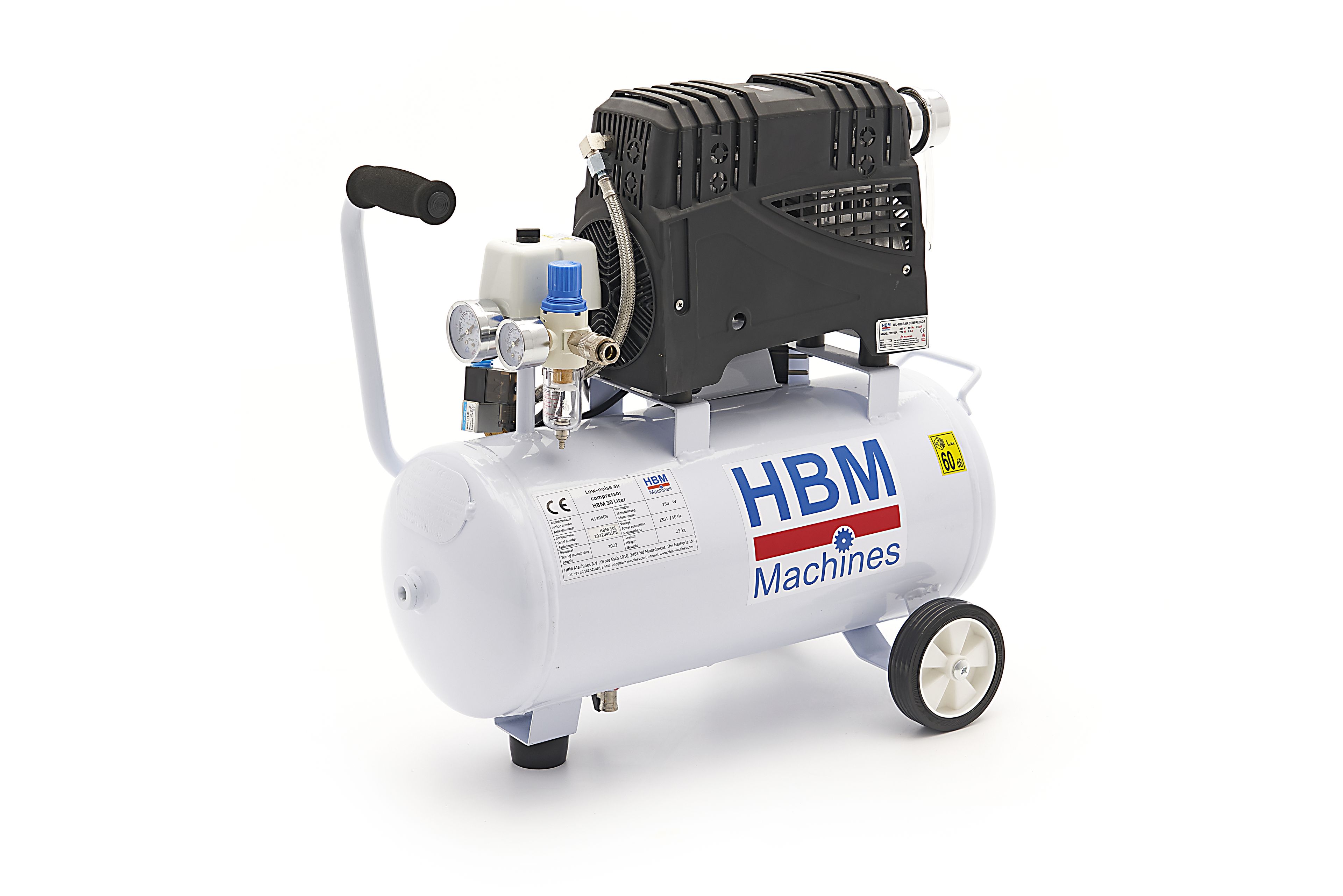 Compresor Profesional de Bajo Ruido HBM de... | HBM Machines