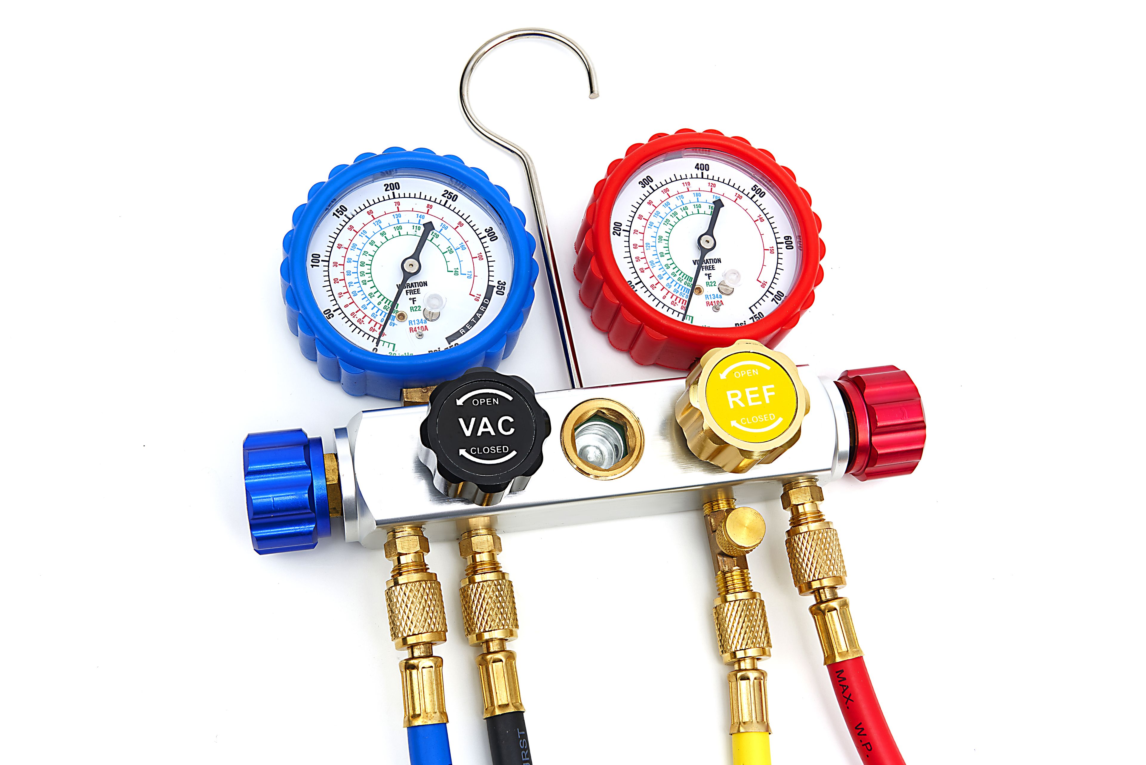 HBM Vacuümpomp 1 Traps met 2 Voudige Manom... | HBM Machines