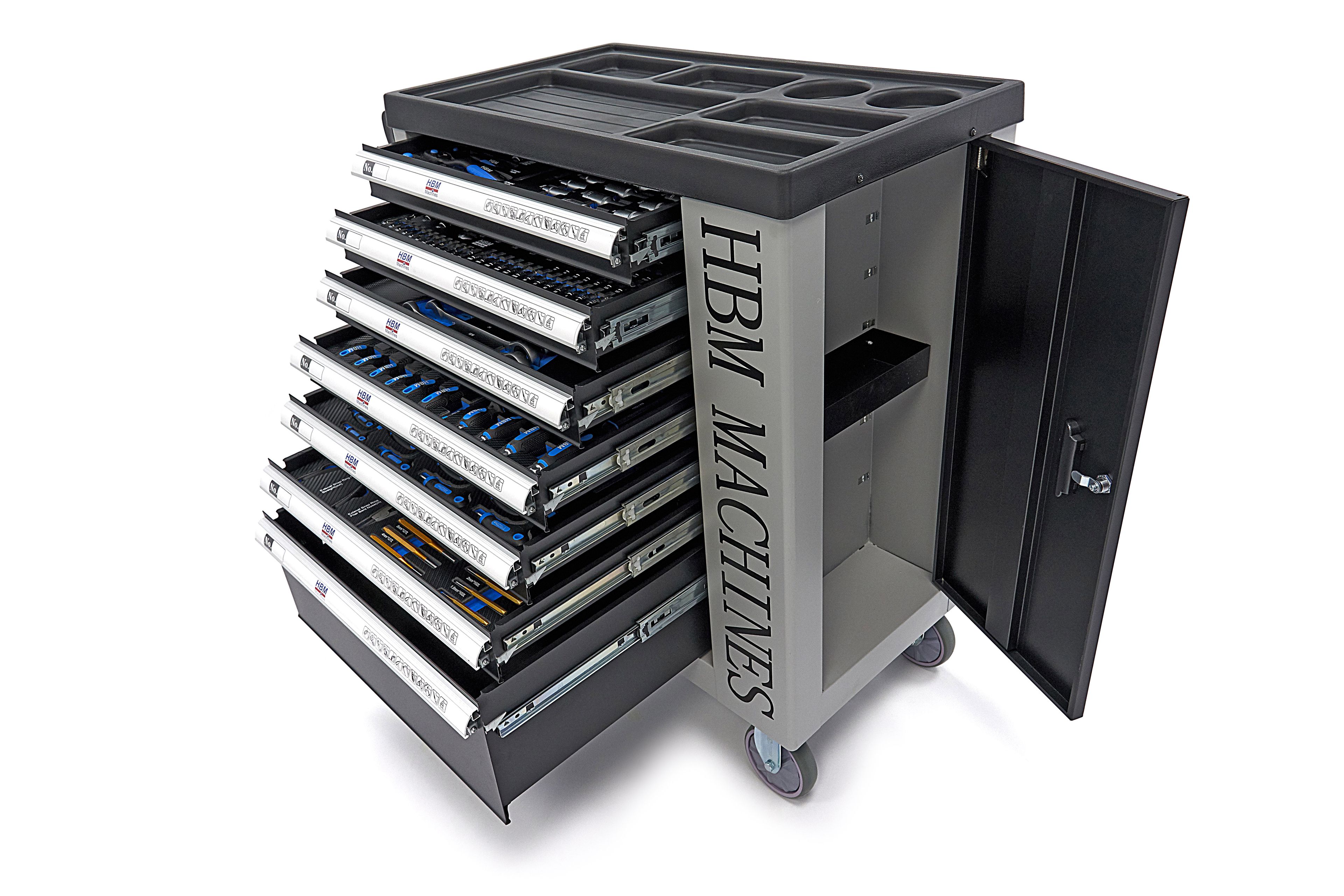 HBM 245 Pezzi INCH Metrico Premium Carrell... | HBM Machines