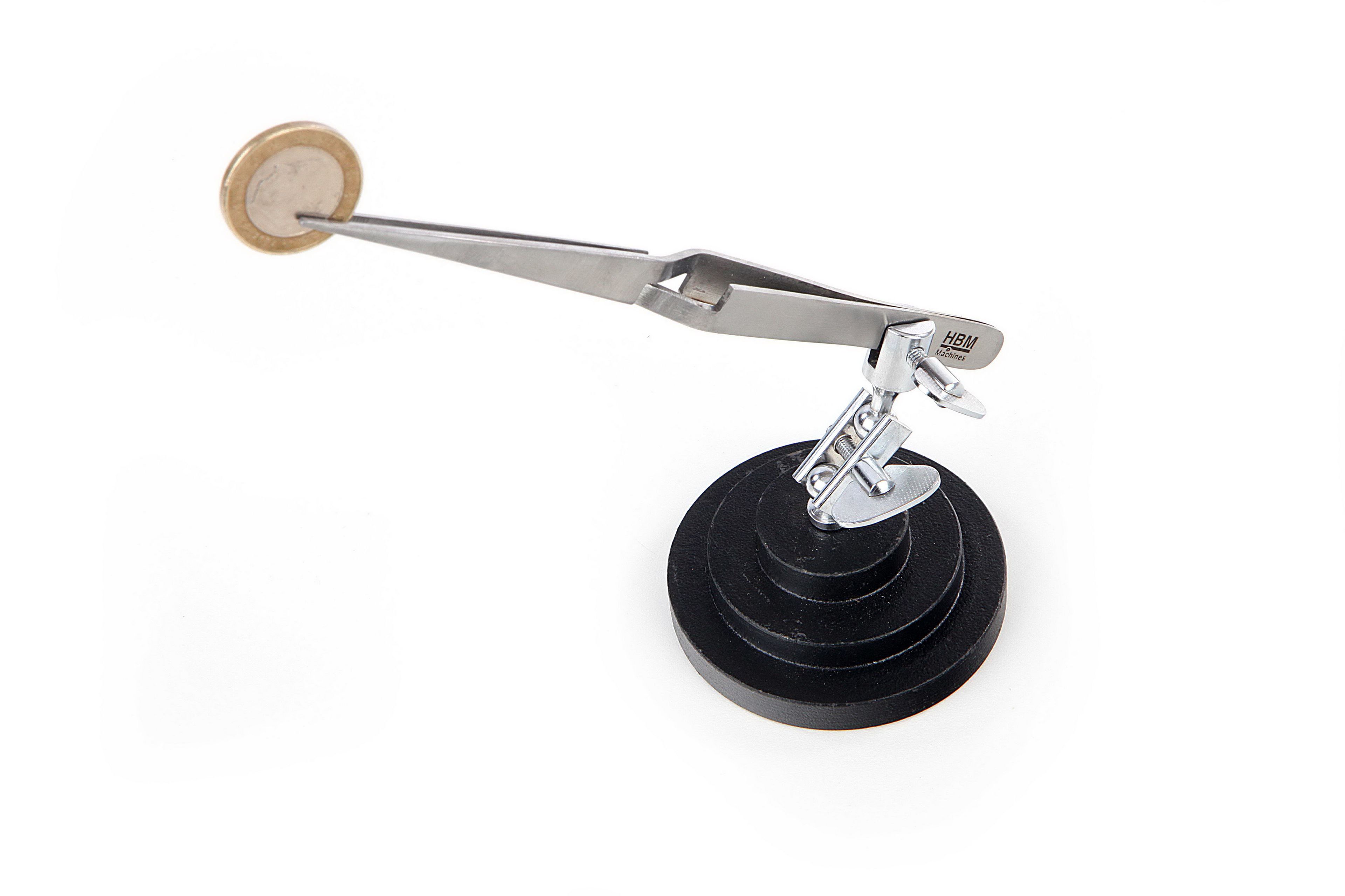 Pinza autoinmovible HBM con soporte | HBM Machines