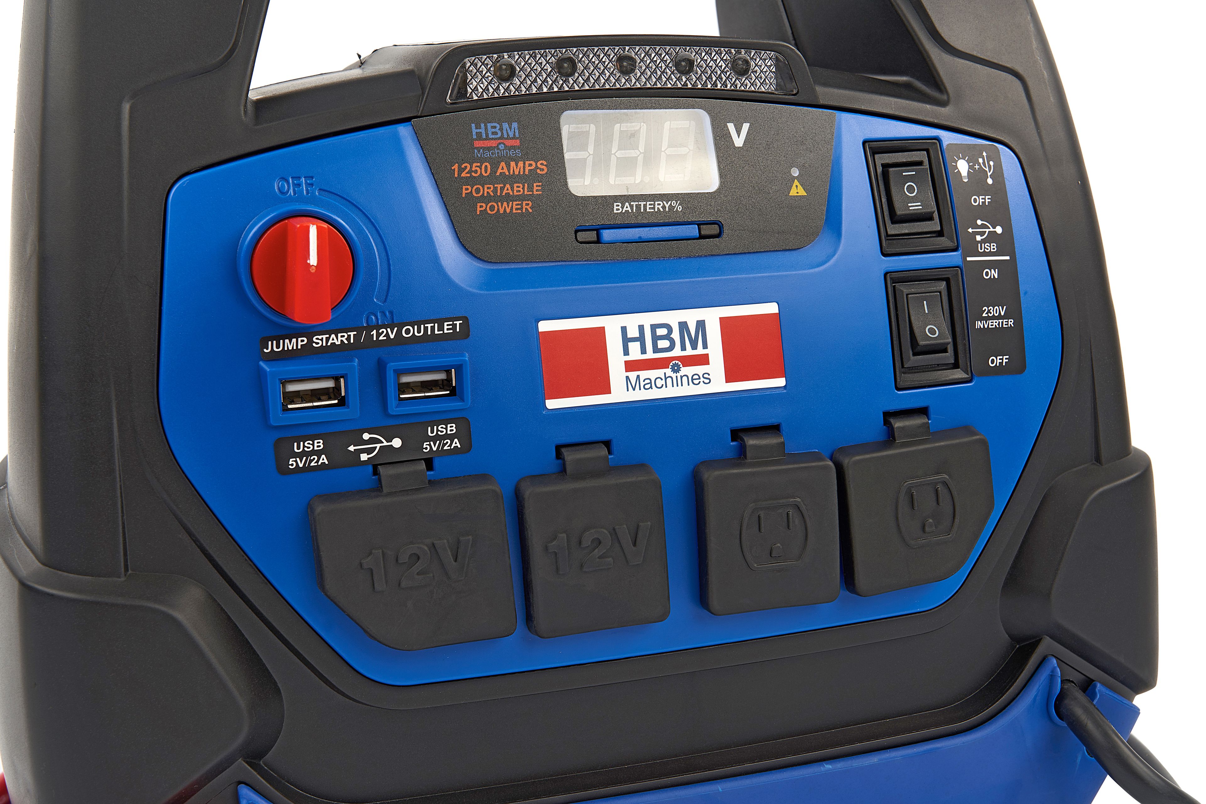 HBM Profesional Auto Startbooster, Jumpsta... | HBM Machines