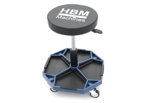 HBM pneumatischer Hocker mit vier abnehmba... | HBM Machines