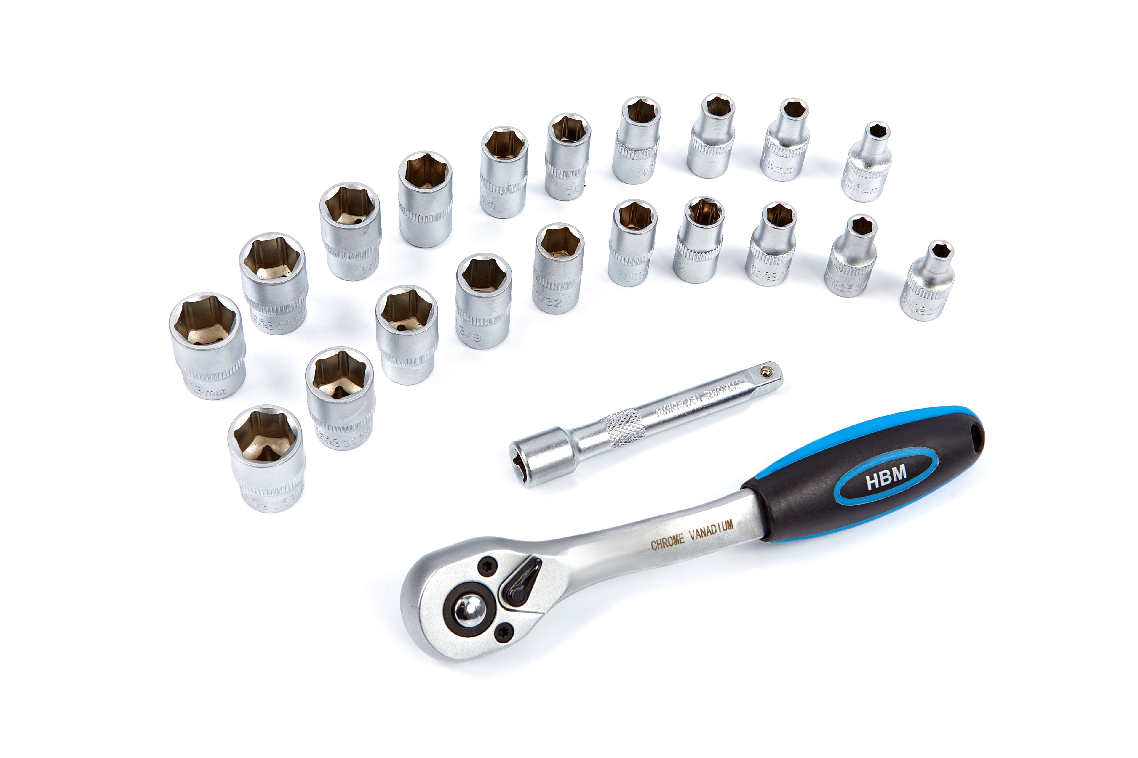 HBM 1/4 inch Professionele Ratel inclusief... | HBM Machines