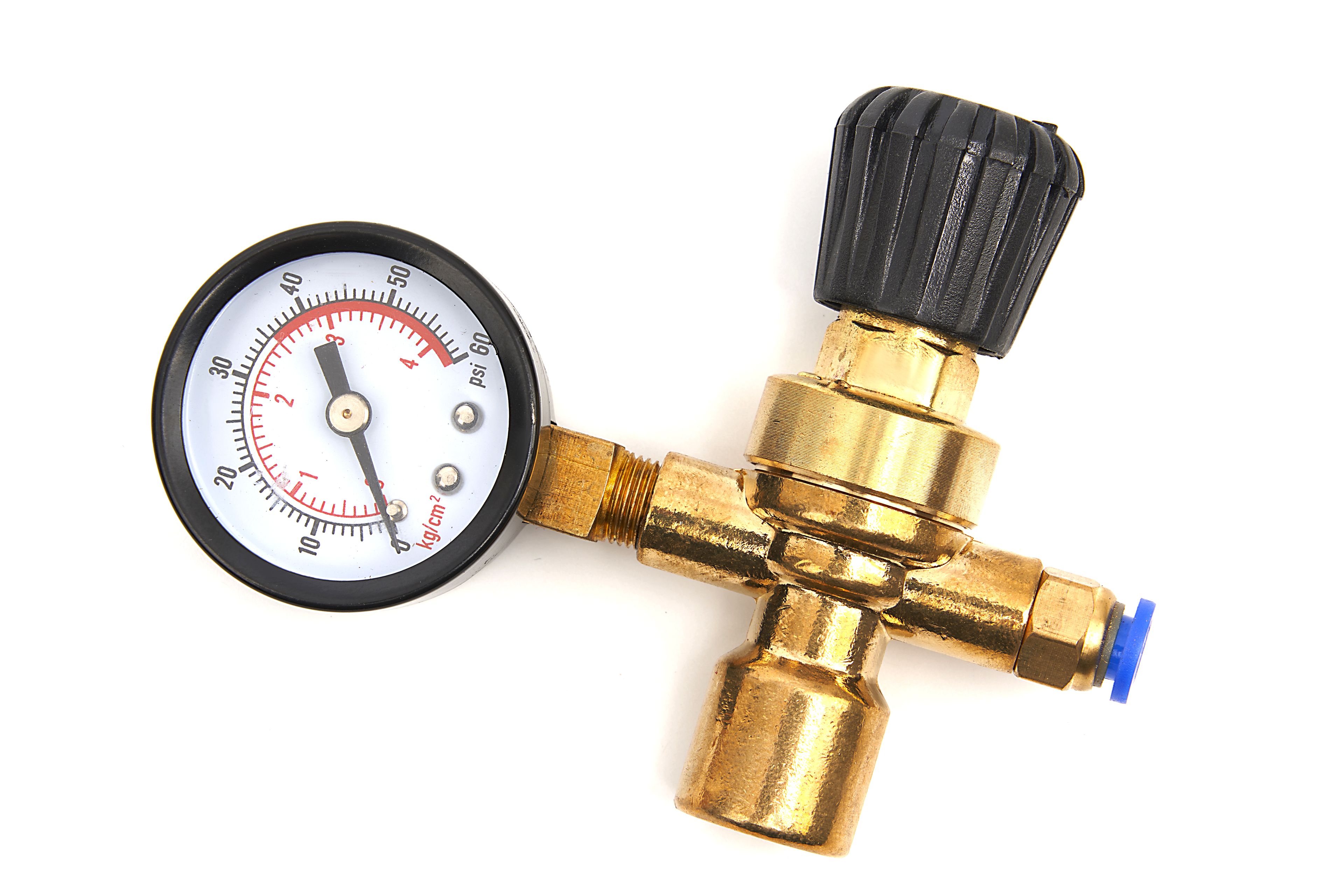 HBM Druckminderer mit Manometer für MIG-MA... | HBM Machines