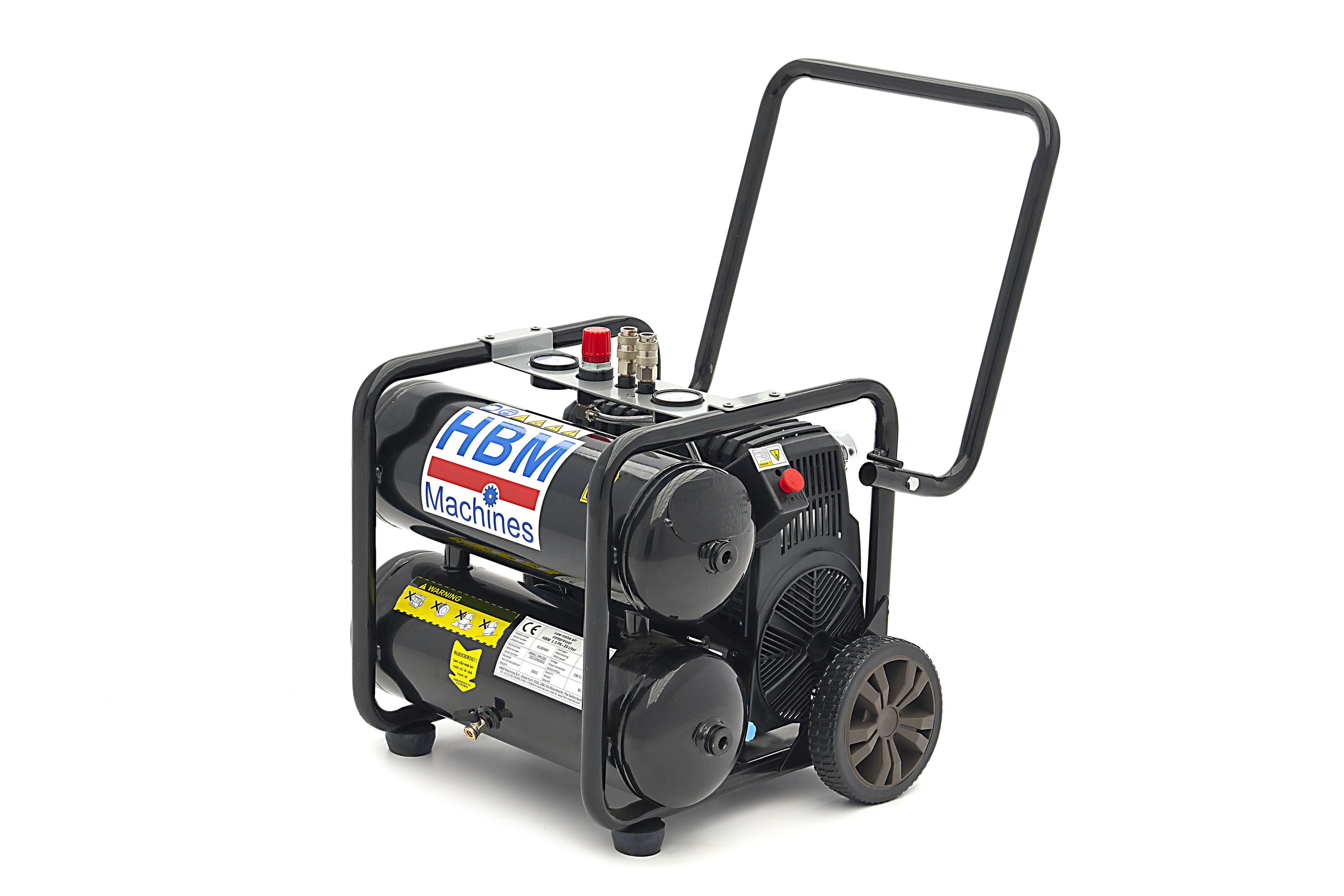 Compresseur mobile silencieux HBM - 1.5 HP... | HBM Machines
