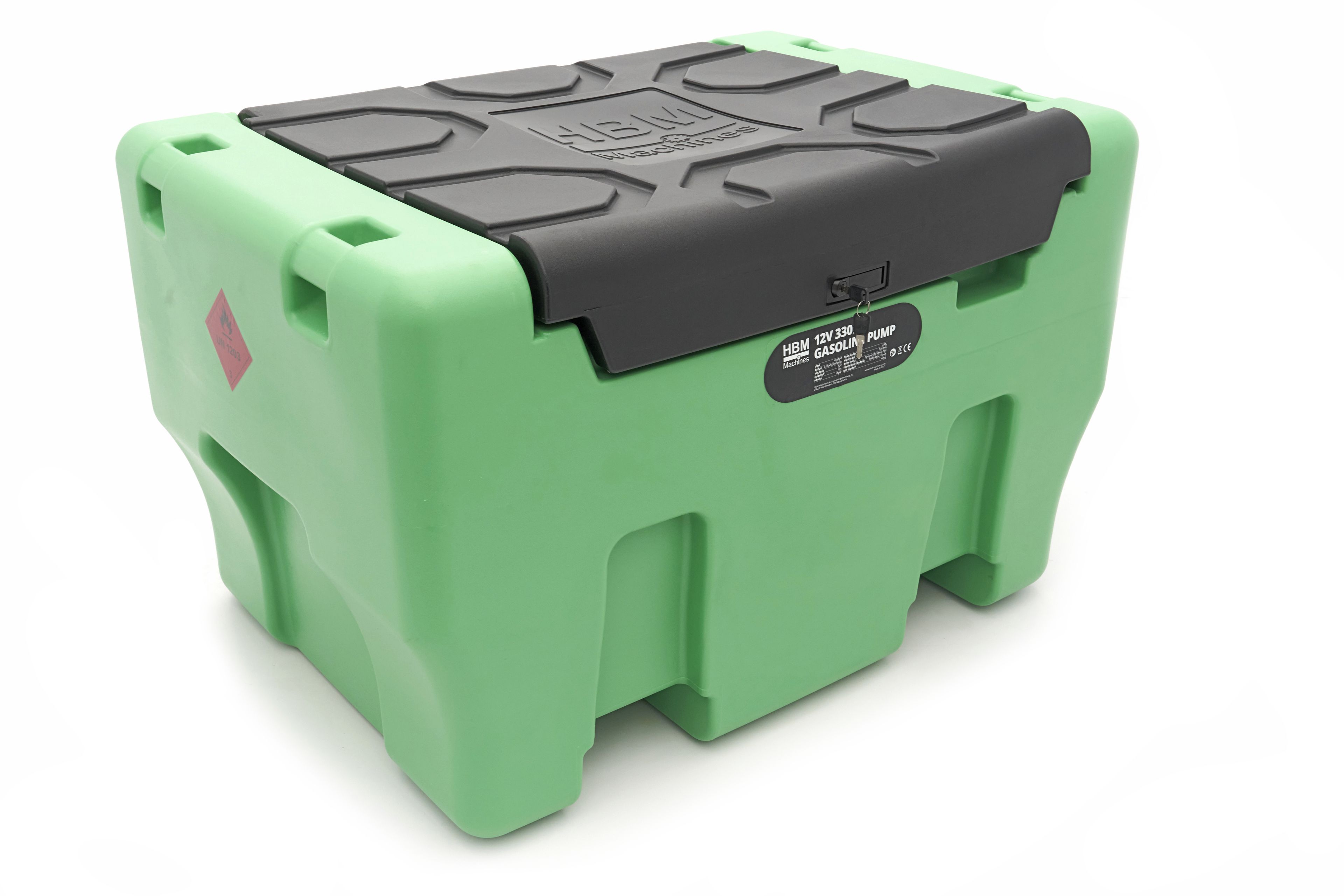 HBM 12 Volt 330 Liter benzinepomp met tank... | HBM Machines