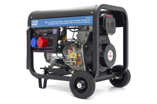 HBM aggregaat, generator met 418 cc diesel... | HBM Machines